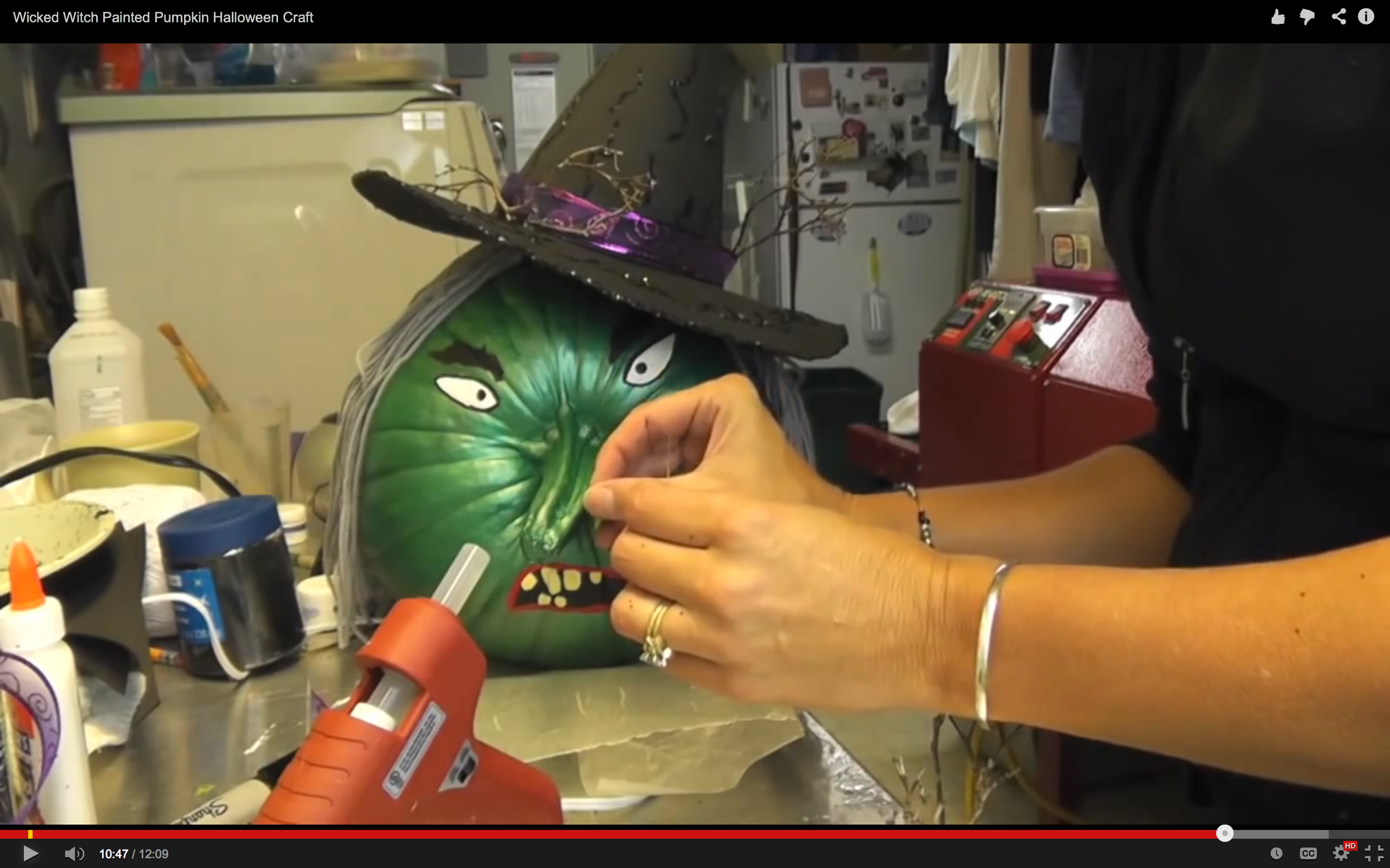 Wicked Witch Pumpkin : 15 Steps (with Pictures) - Instructables