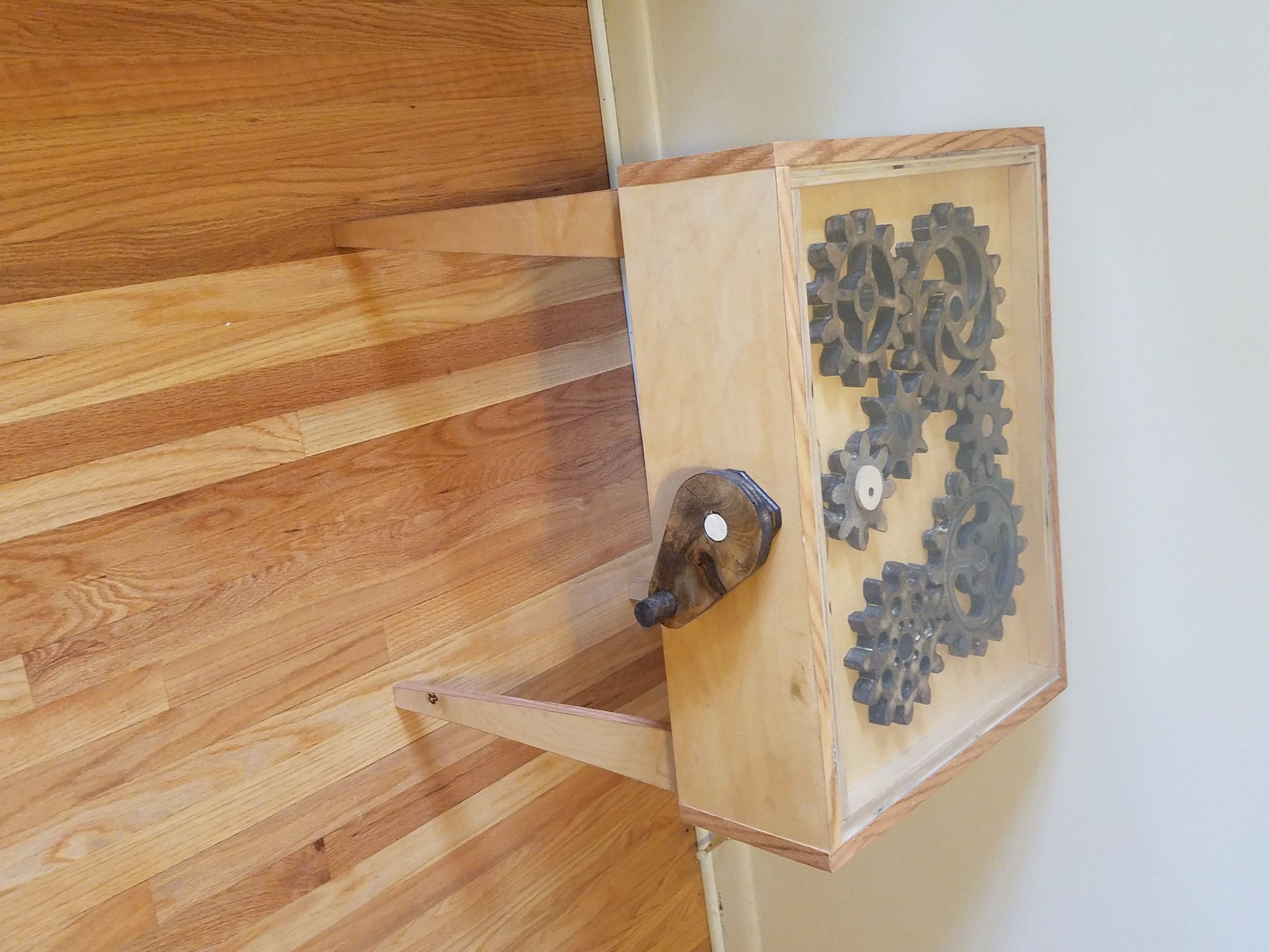 Spinning Gear End Table : 8 Steps (with Pictures) - Instructables