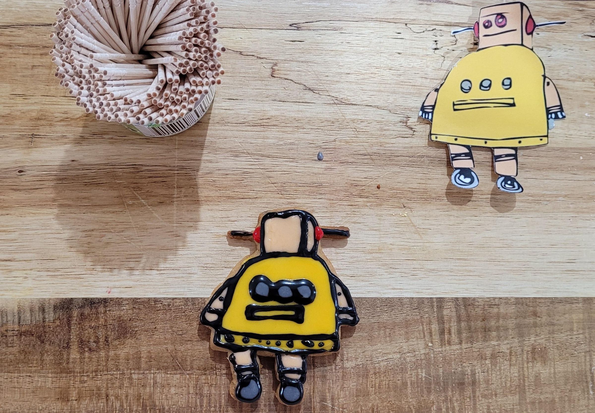 Gingerbread Icecream Sandwiches - Robot Style! : 26 Steps (with ...