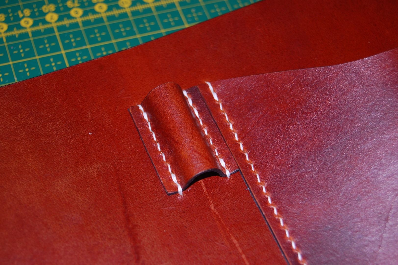 Classic Leather Briefcase With Accordion Gusset : 22 Steps (with ...