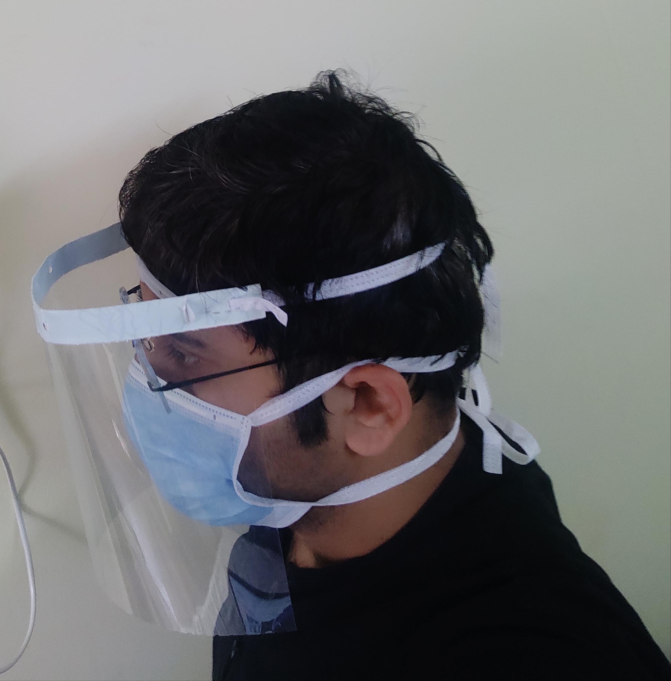 DIY Face Shield for Covid-19 : 3 Steps - Instructables
