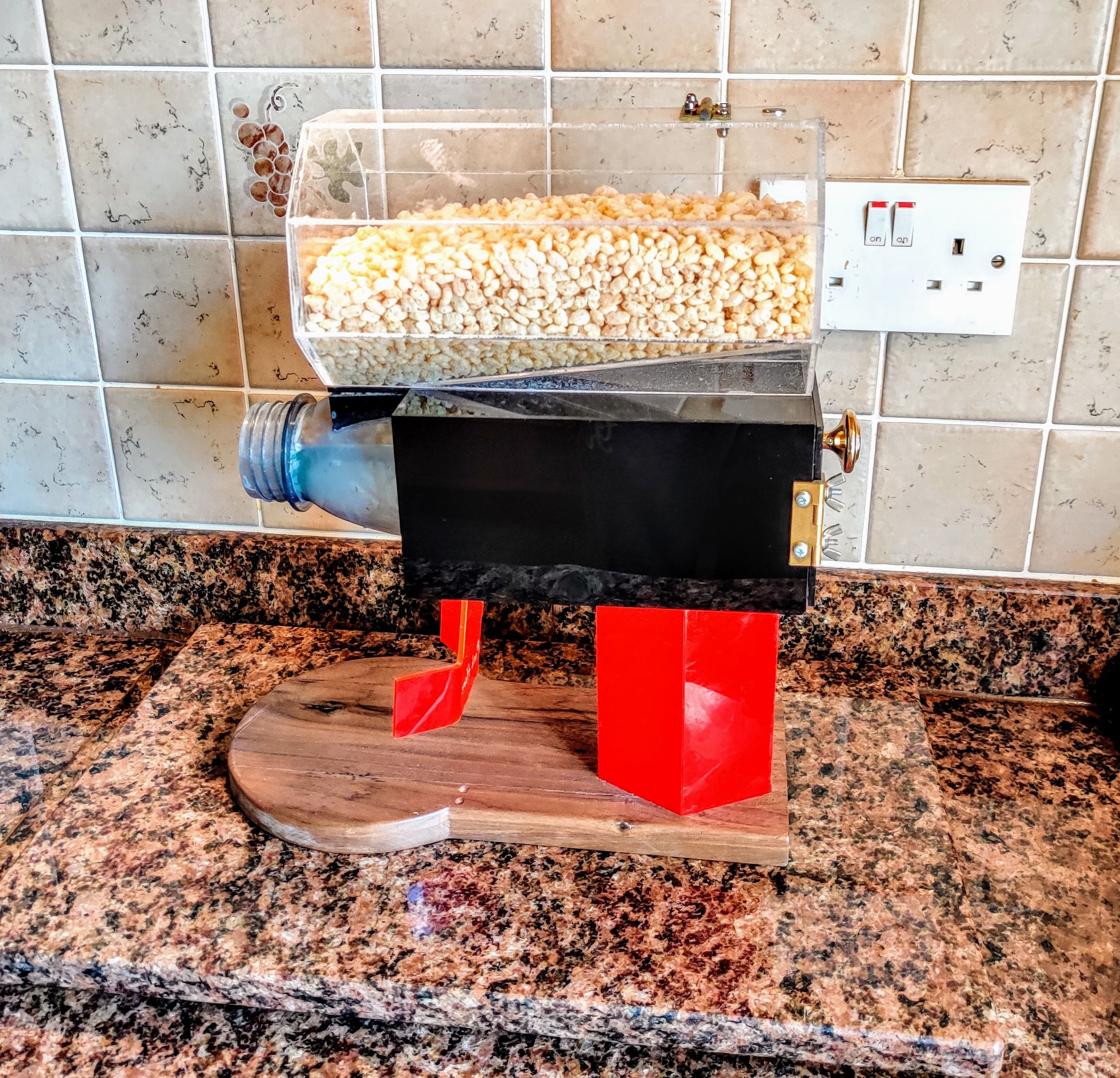 Automated Cereal Dispenser : 9 Steps (with Pictures) - Instructables