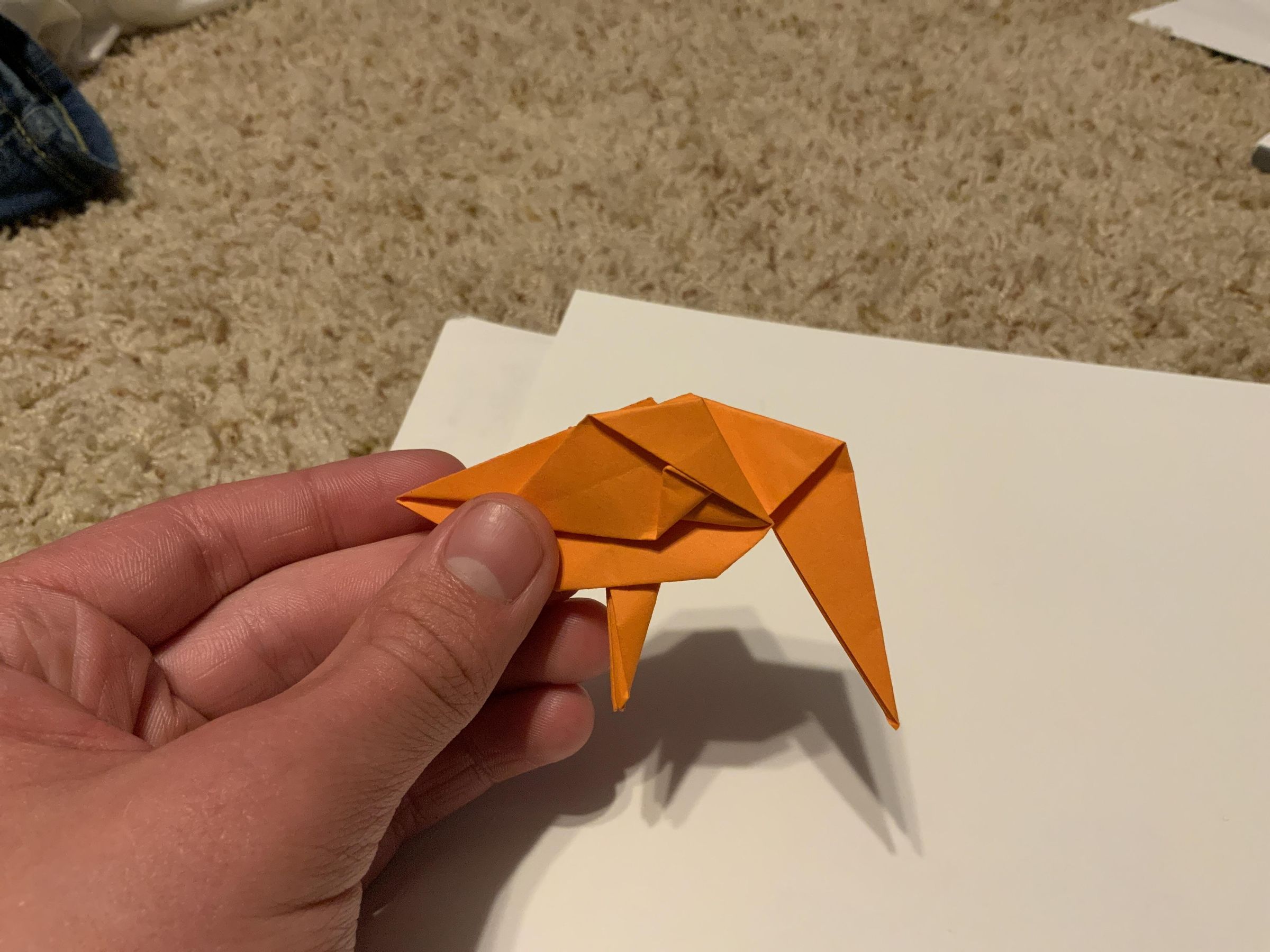 Origami Goose- by John Montroll : 26 Steps (with Pictures) - Instructables