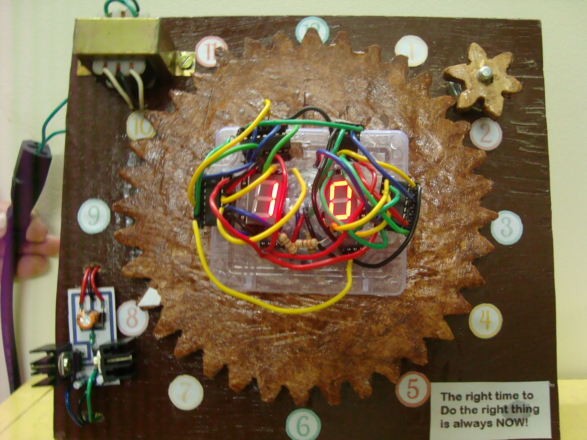 The Electro-Mechanical Clock : 24 Steps - Instructables
