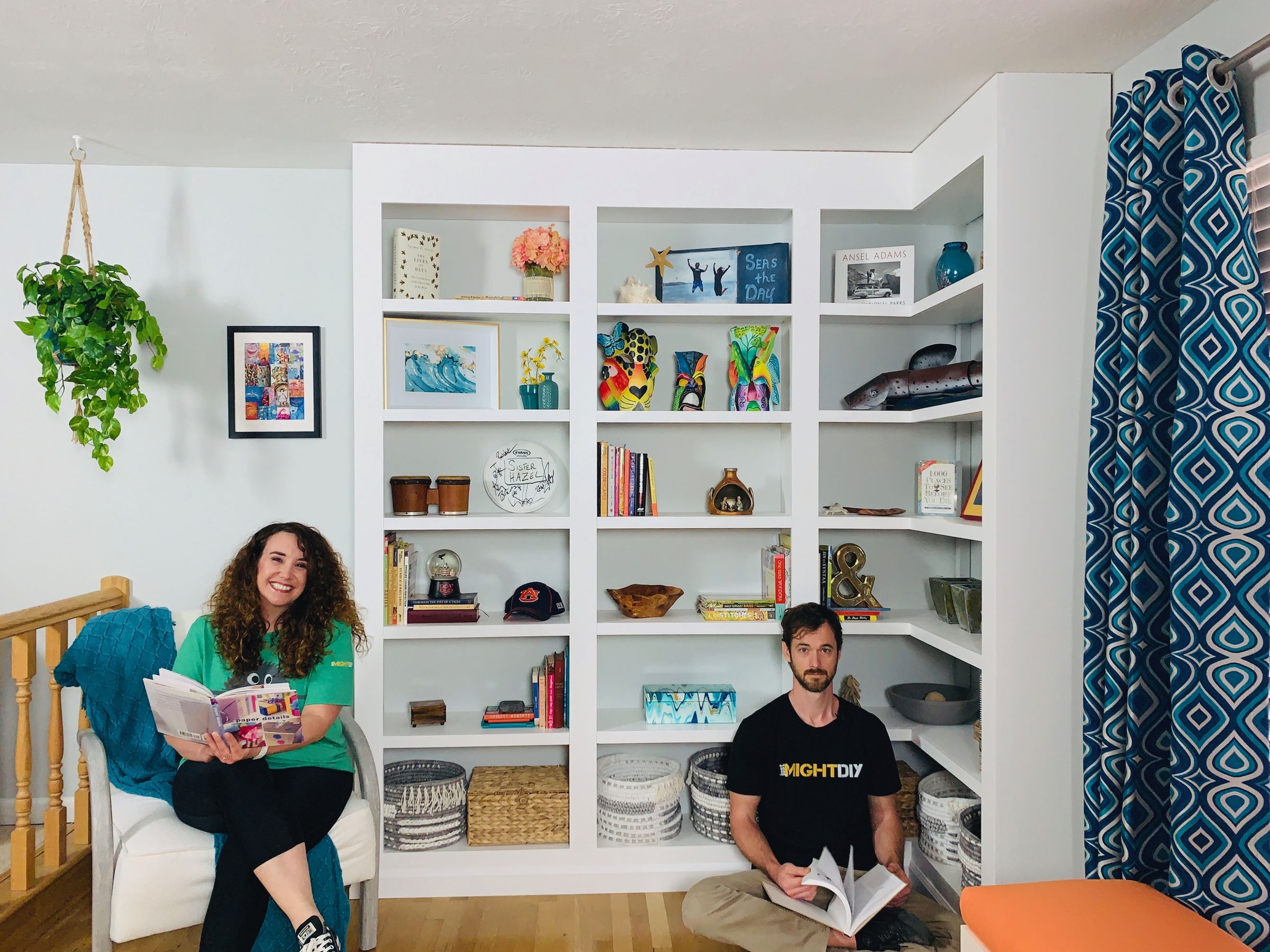 Build Your Own Hardwood Built-In Bookcases! : 8 Steps (with Pictures ...