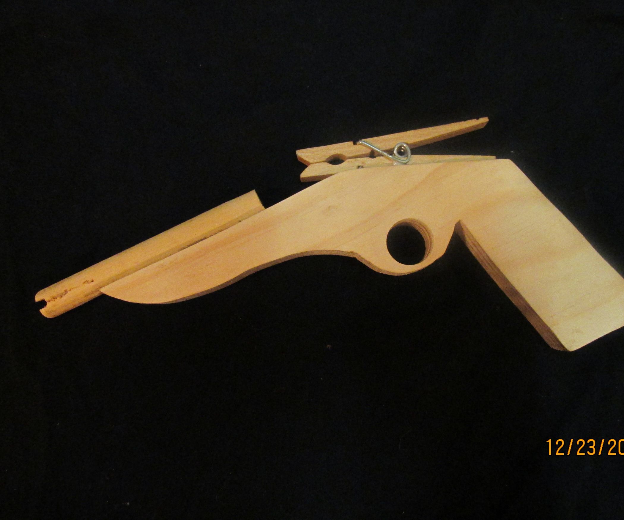 Back to the Basics - Rubber Band Gun : 6 Steps (with Pictures ...
