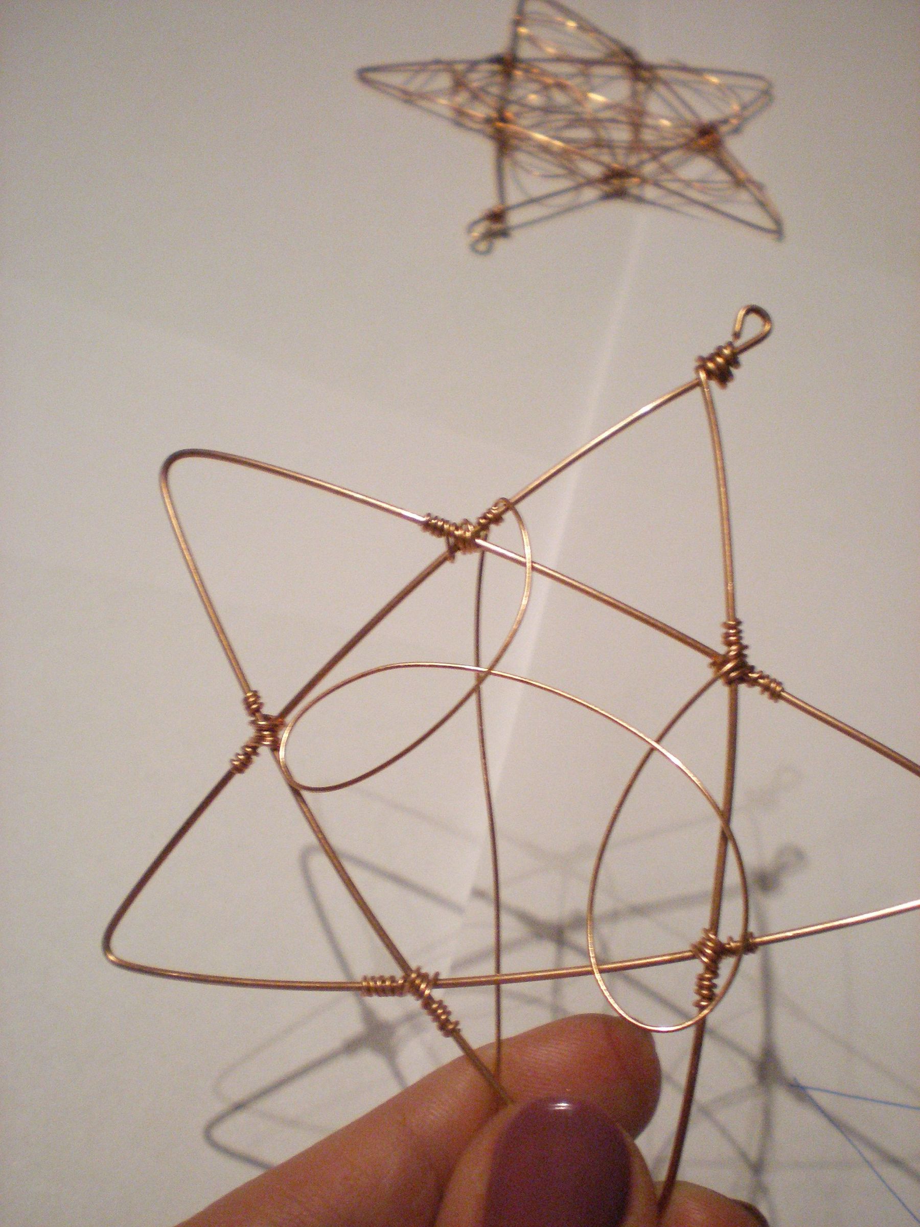 Wire Star Christmas Ornament : 6 Steps - Instructables
