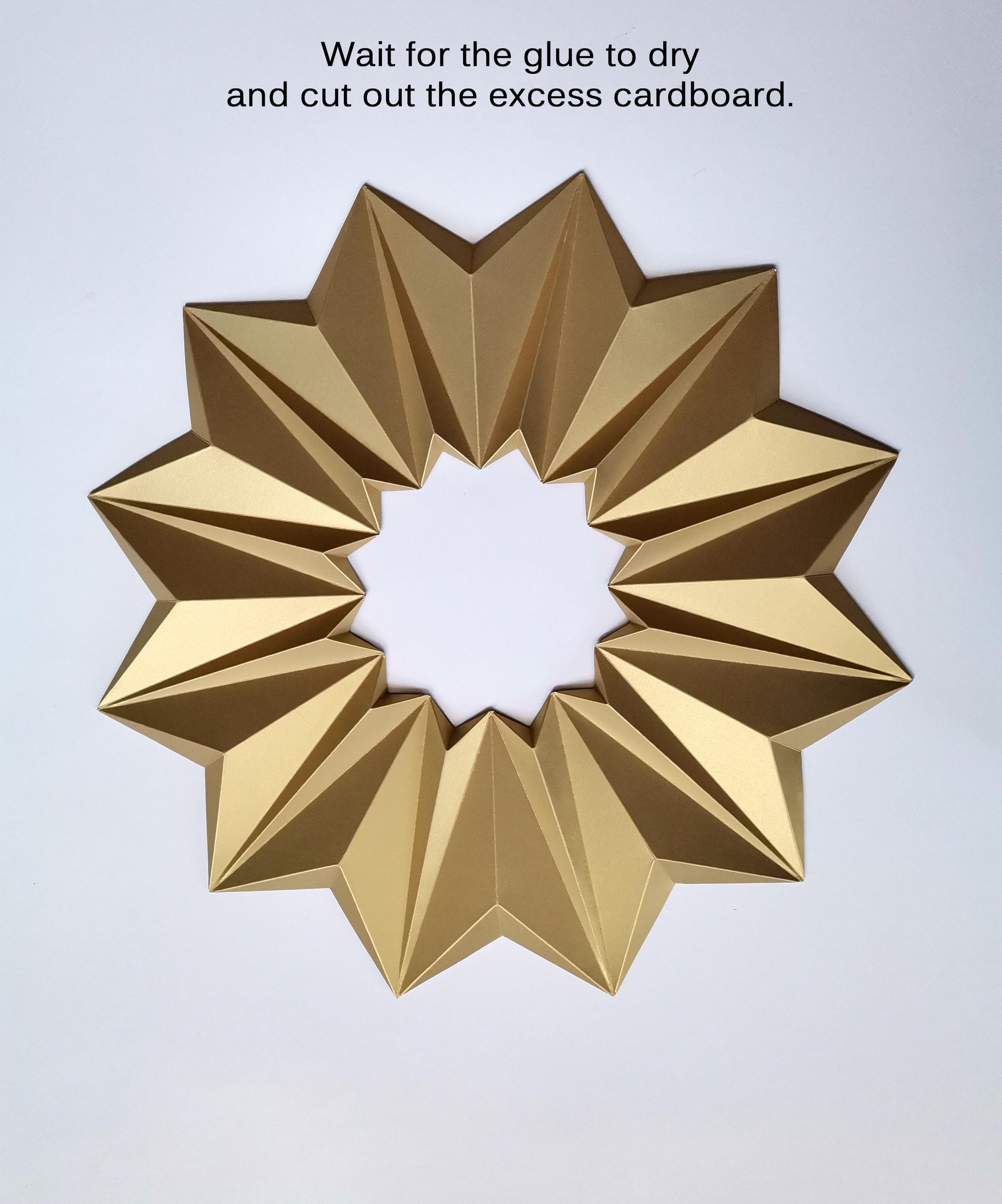 Origami Mirror Frame From Paper : 4 Steps (with Pictures) - Instructables