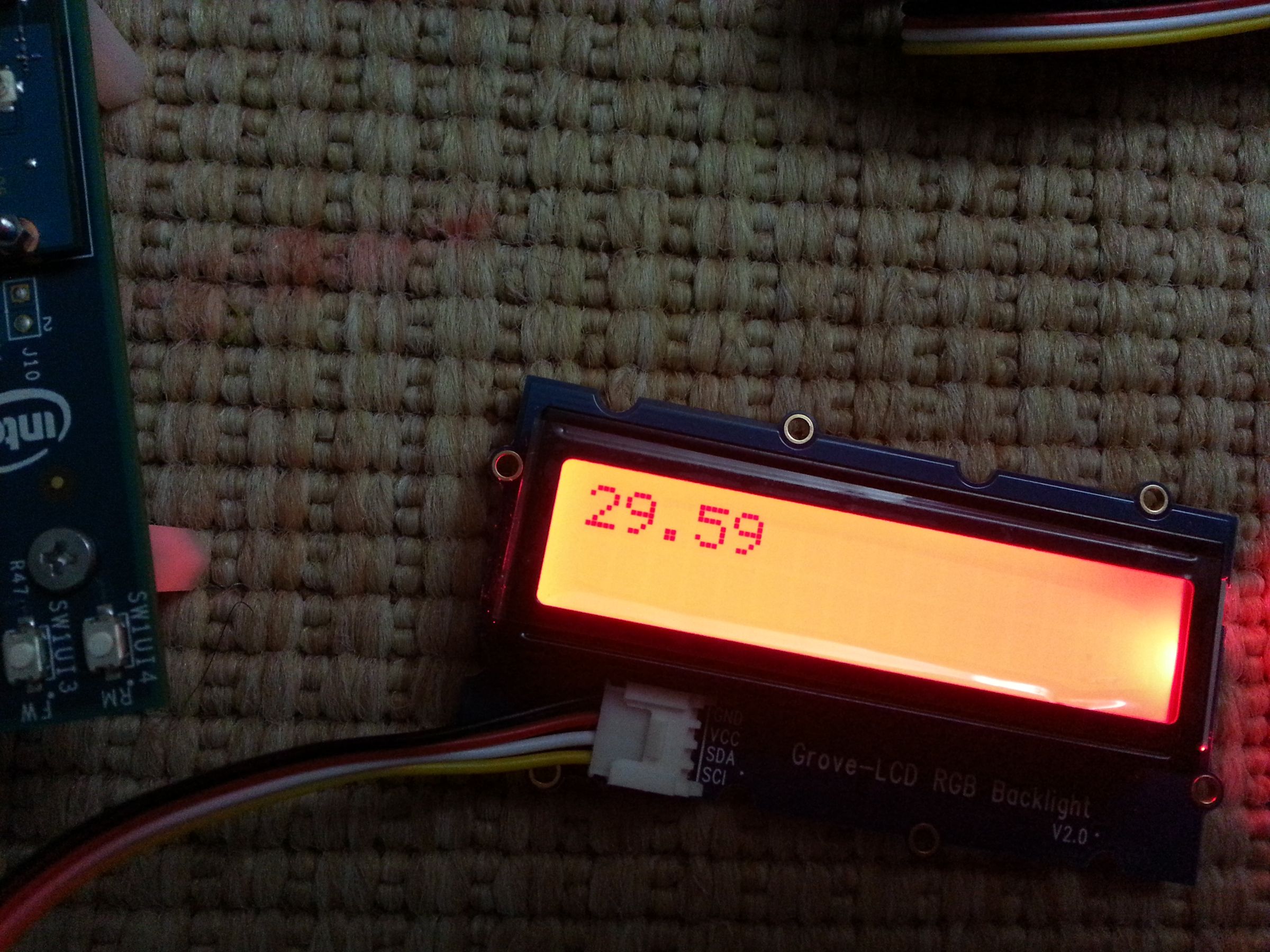 Creating a Digital Thermometer Using Intel Edison : 4 Steps - Instructables