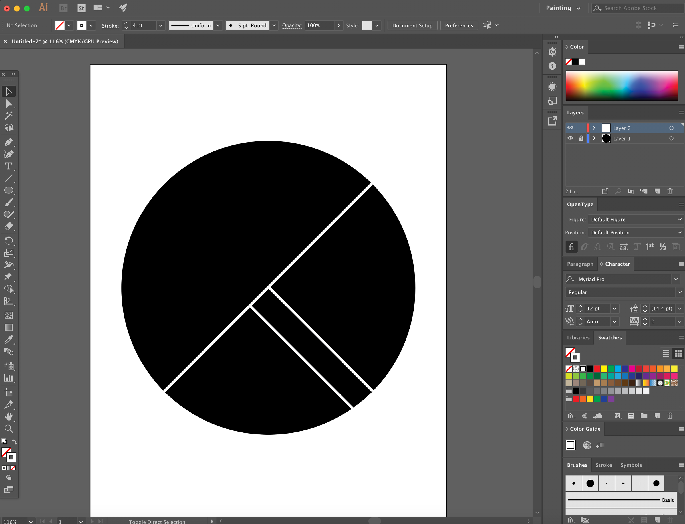 How to Create a Basic Vector Logo in Adobe Illustrator : 14 Steps ...