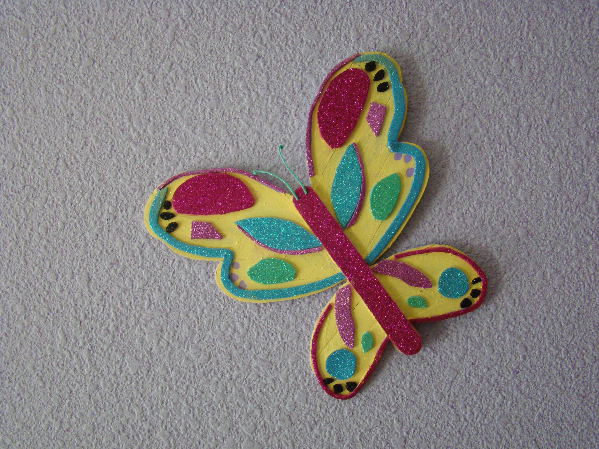 Popsicle Stick Butterfly : 6 Steps - Instructables