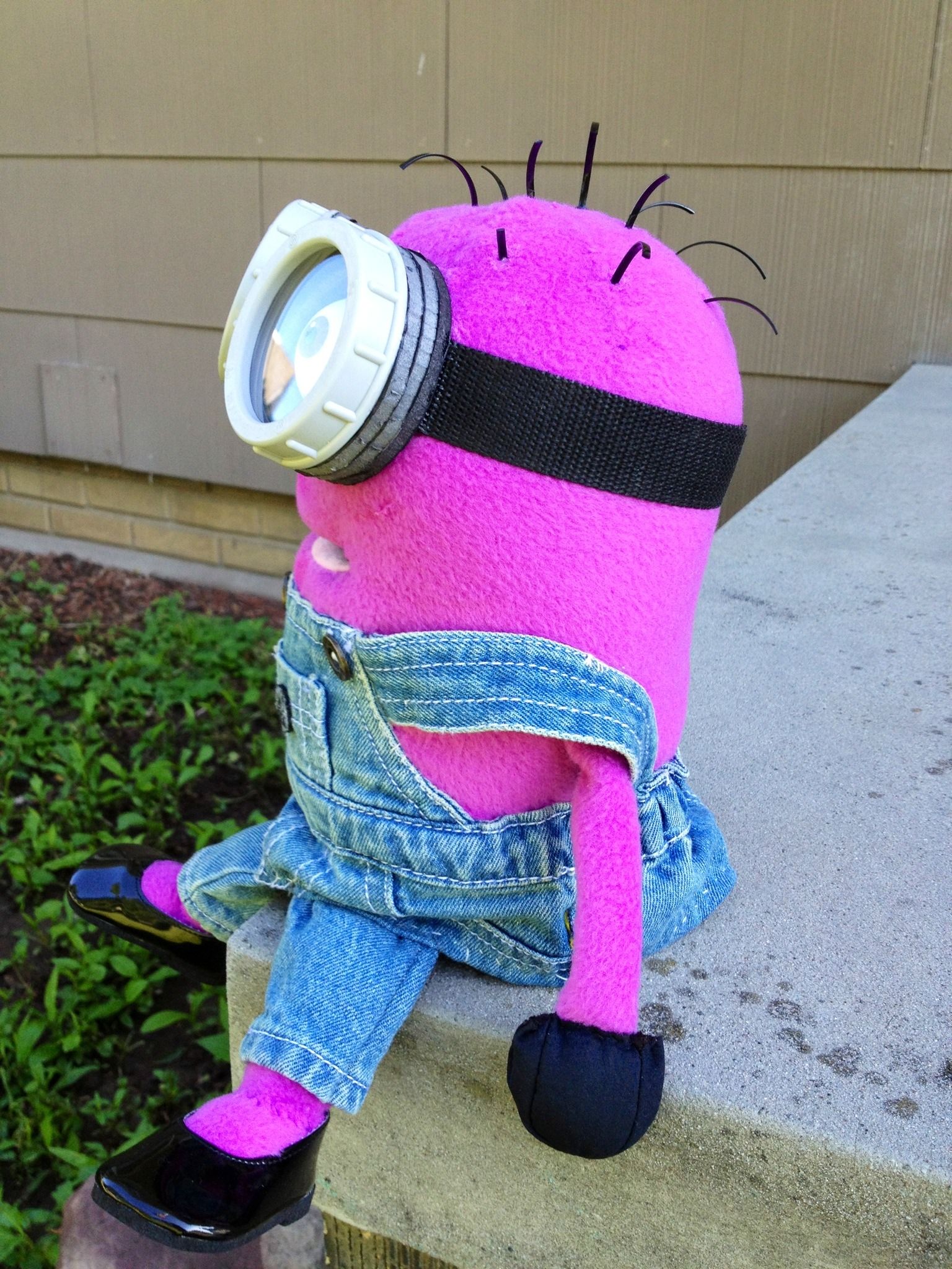 Custom Made Purple Minion Puppet : 14 Steps (with Pictures) - Instructables