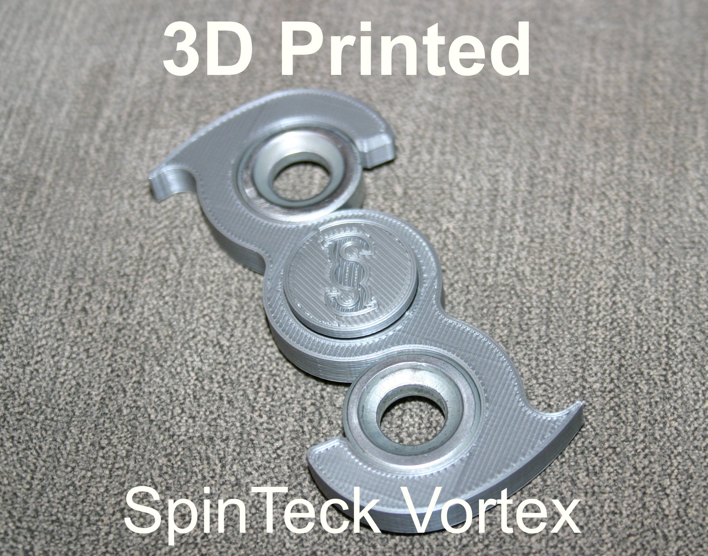 3D Printed SpinTeck Vortex Fidget Spinner : 3 Steps - Instructables