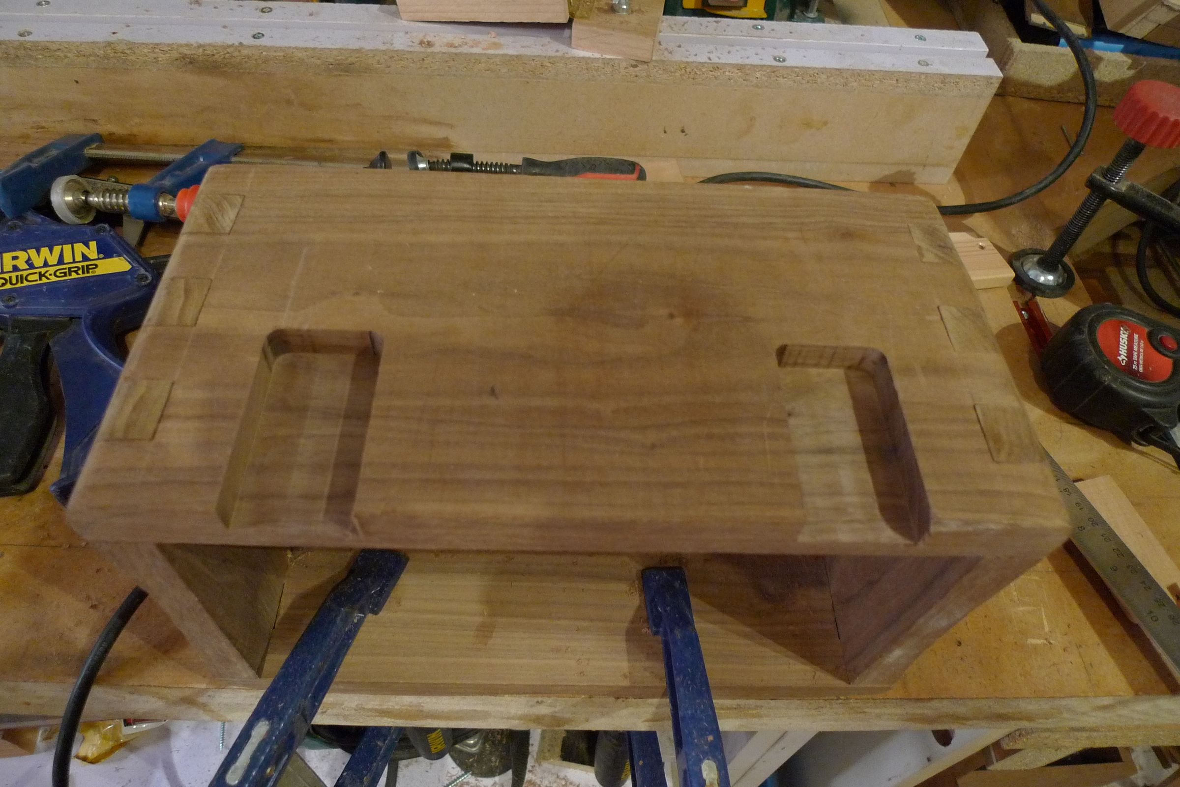 Finishing Walnut Box With Integral Hinge : 7 Steps (with Pictures ...
