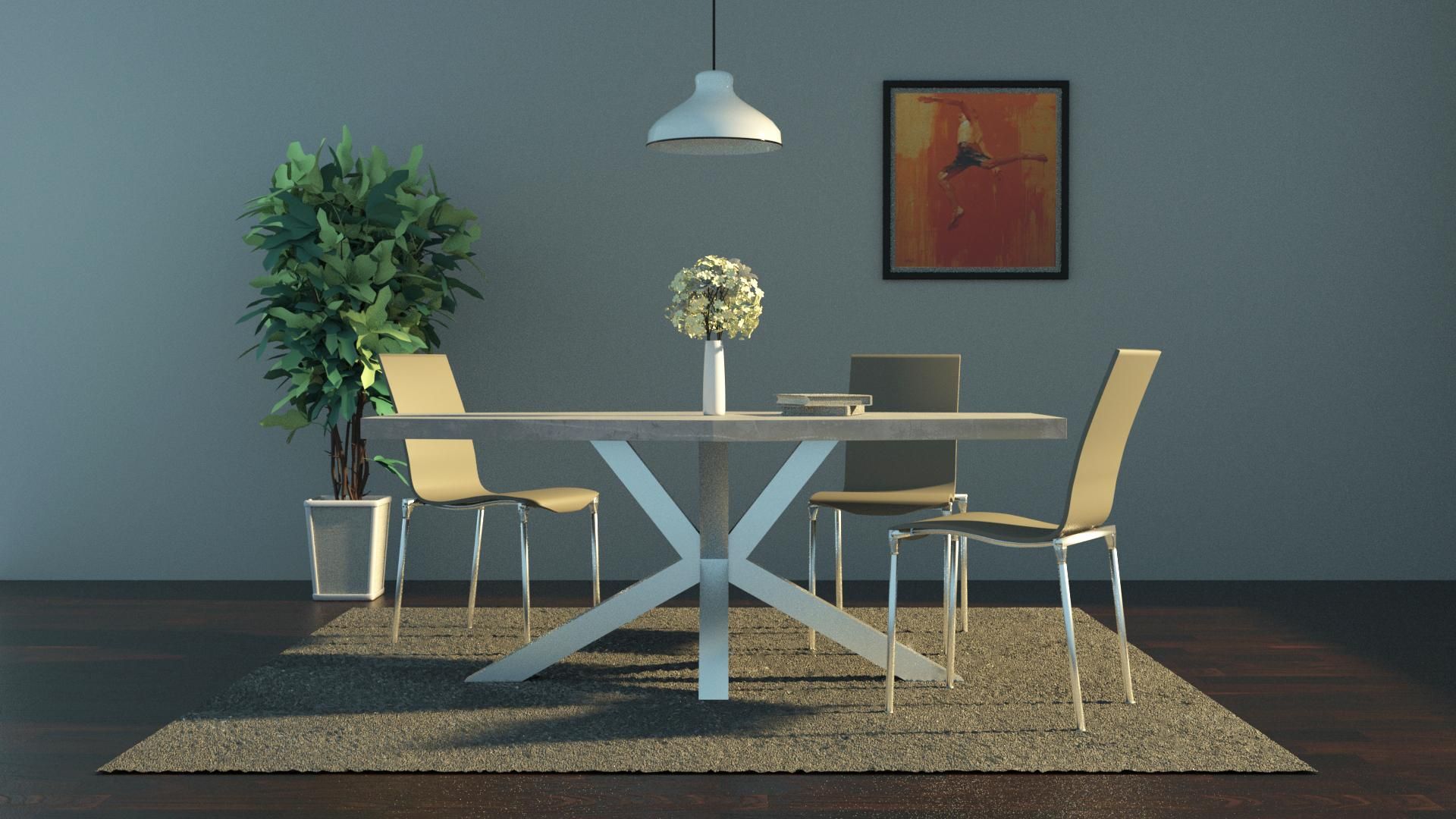 Concrete Dining Table With Foam Core and Carbon Fiber Reinforcement : 5 ...