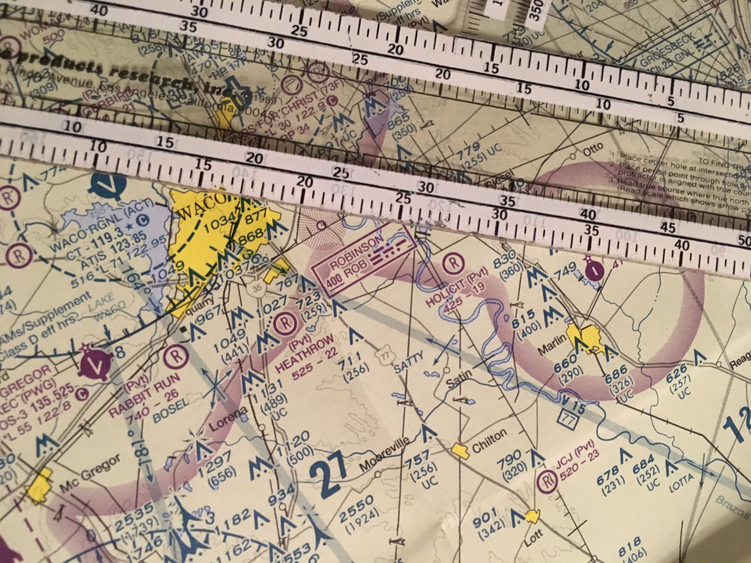 Plotting a Flight Using Visual References and Calculating Time : 8 ...