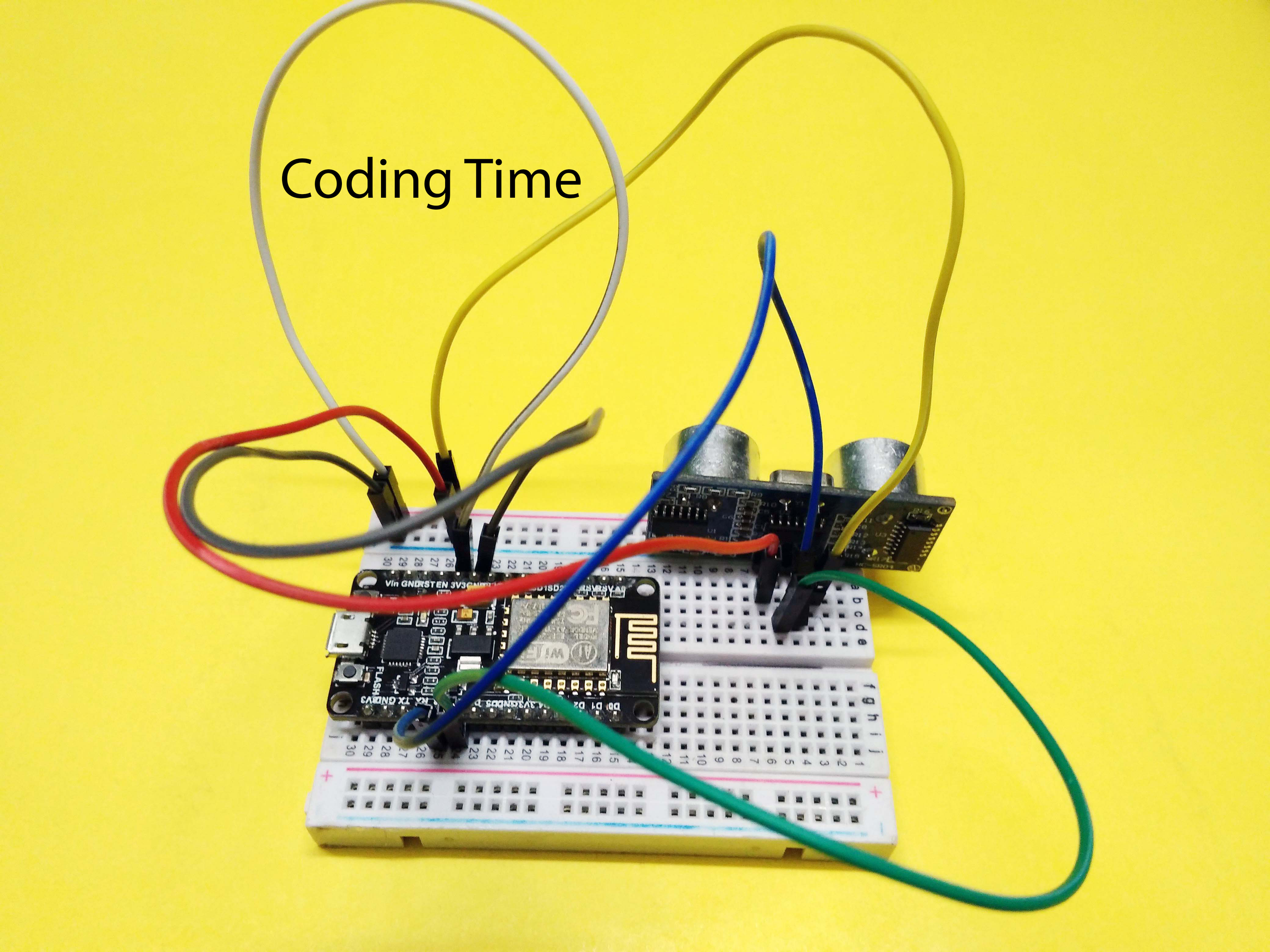 Ultrasonic Sensor Controlled Servo in NodeMCU : 5 Steps - Instructables
