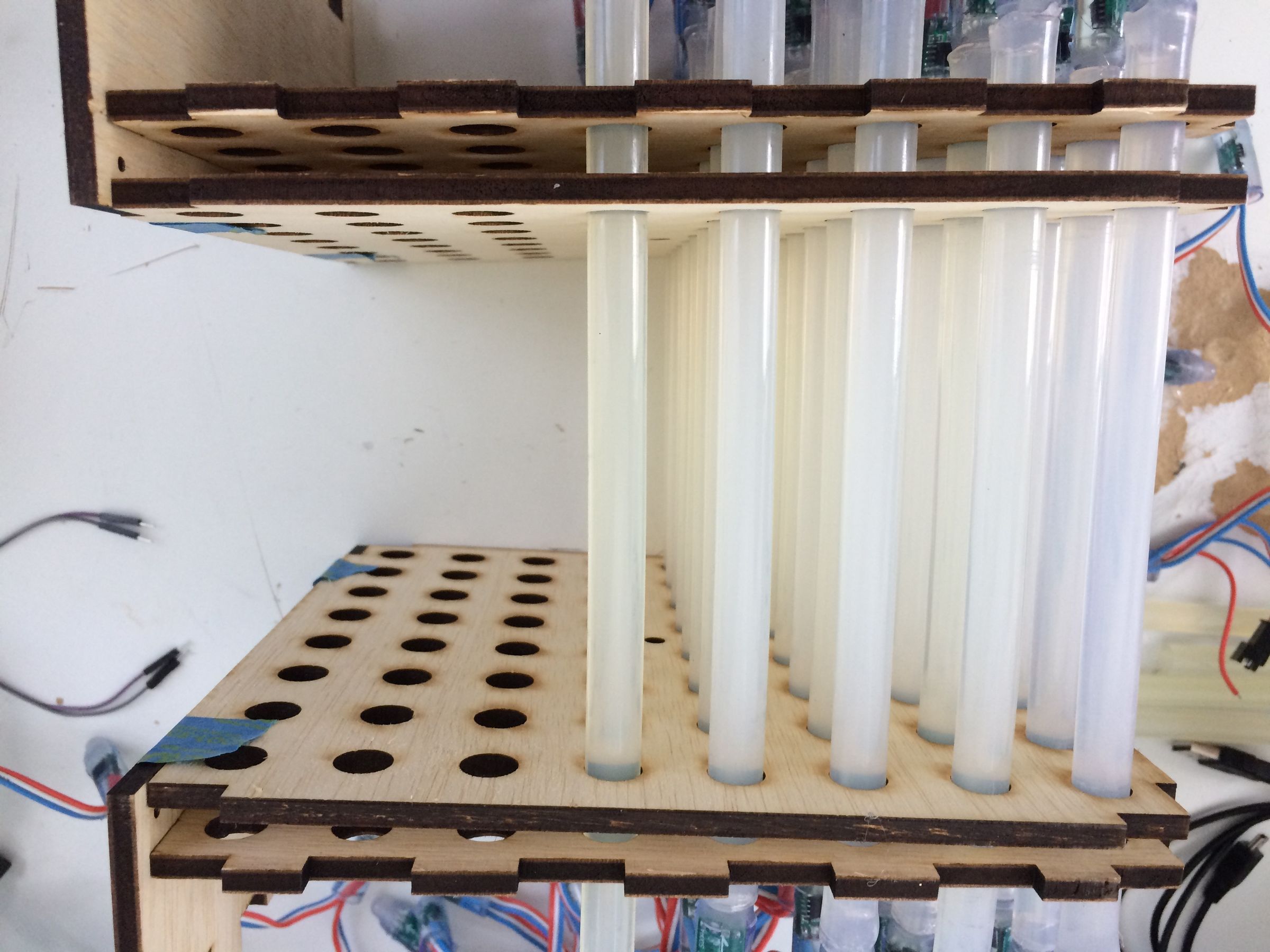 "Fiber Optic" LED Matrix : 9 Steps (with Pictures) - Instructables