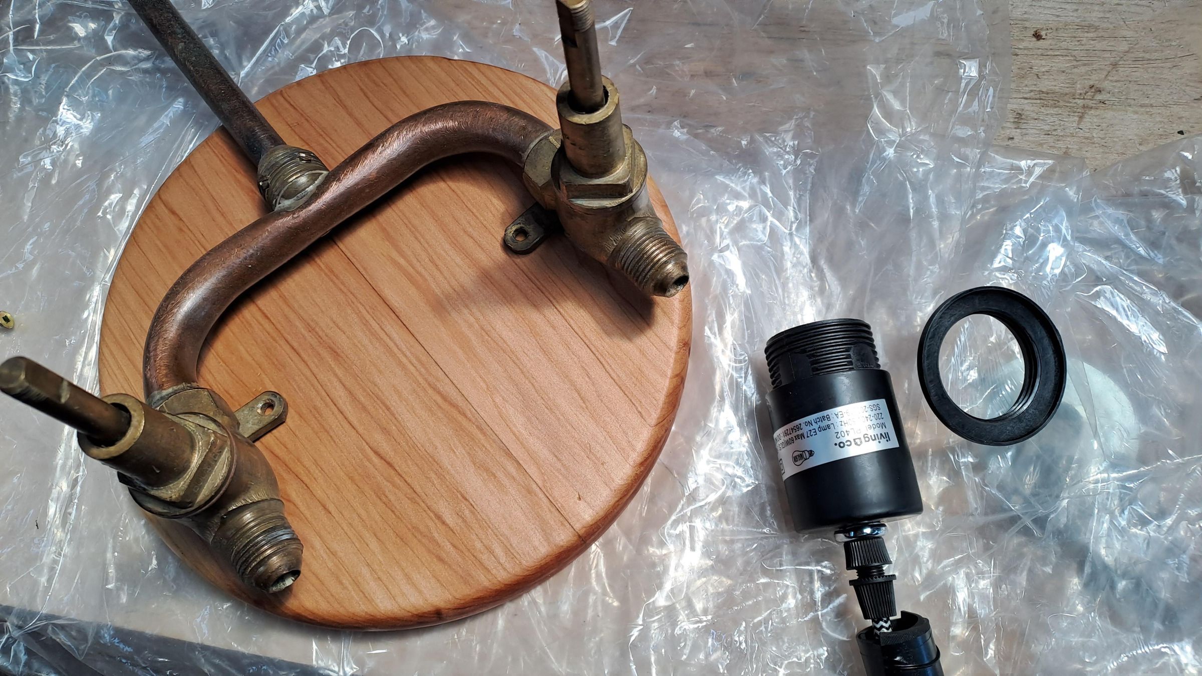 Recycled Beaten Copper Lamp : 17 Steps - Instructables