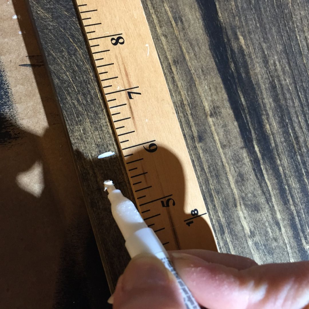 Growth Chart Ruler DIY With Video : 10 Steps (with Pictures ...