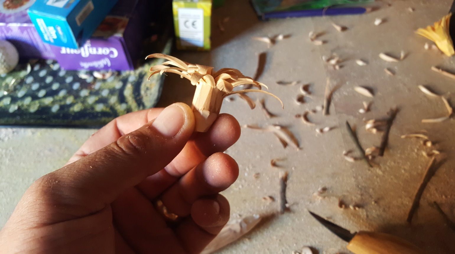 The Simple Realistic Wooden Flower : 8 Steps (with Pictures ...