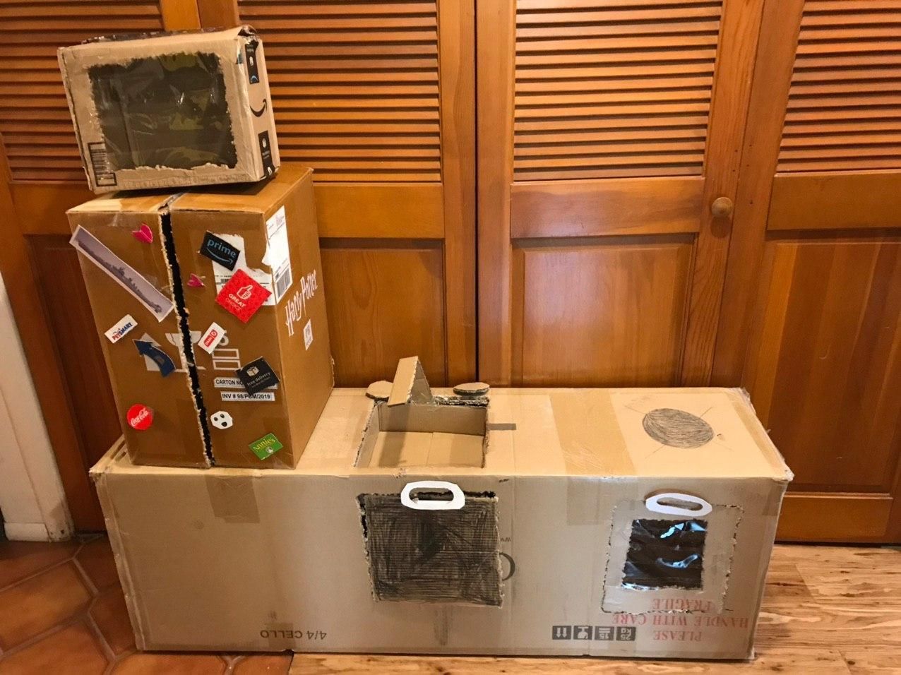 The Cardboard Kitchen : 6 Steps - Instructables