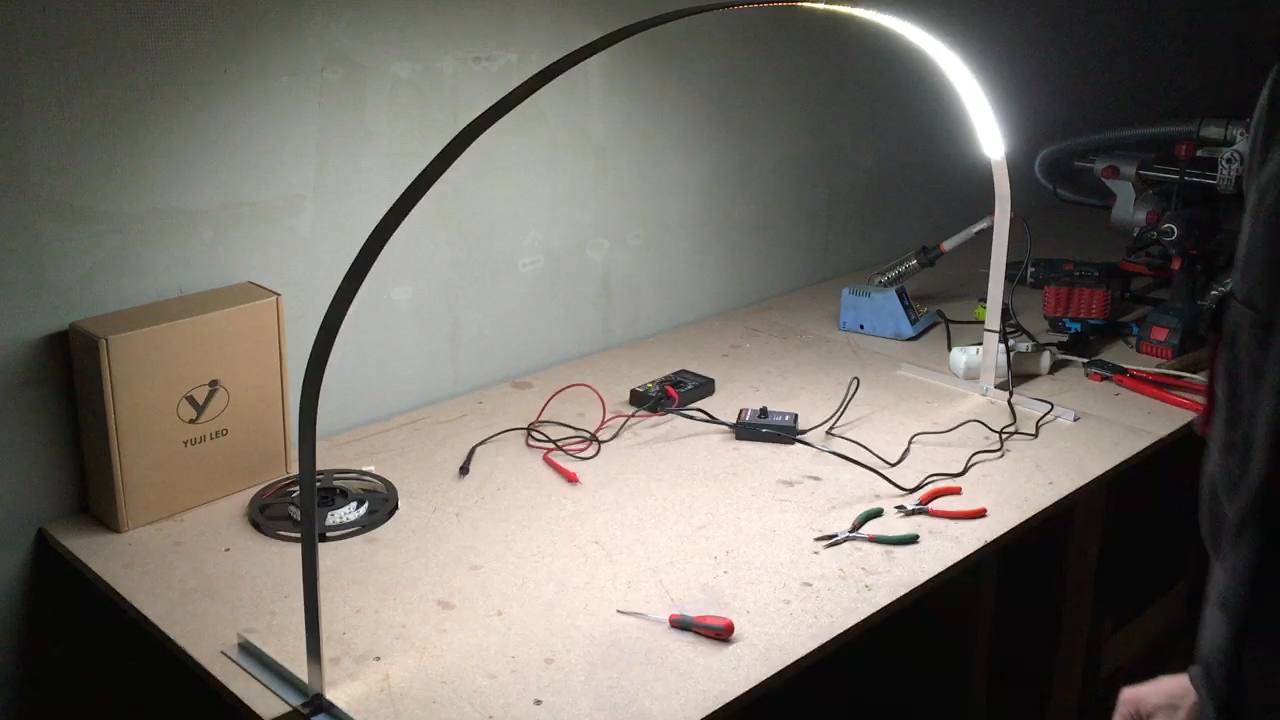 DIY: LED Workbench Light From LED Strips : 7 Steps (with Pictures ...