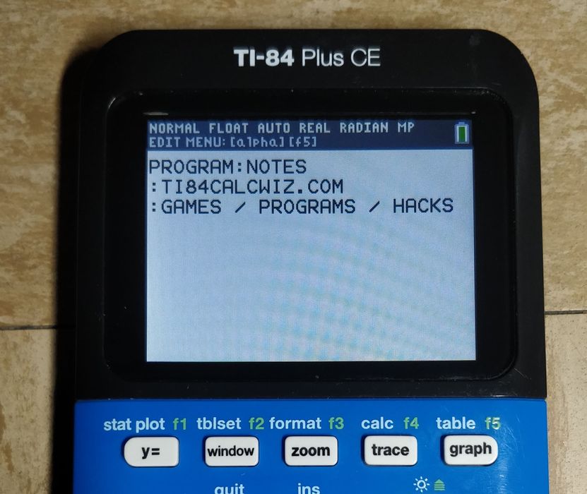 How to Put Notes on a TI-84 Plus Calculator : 7 Steps - Instructables