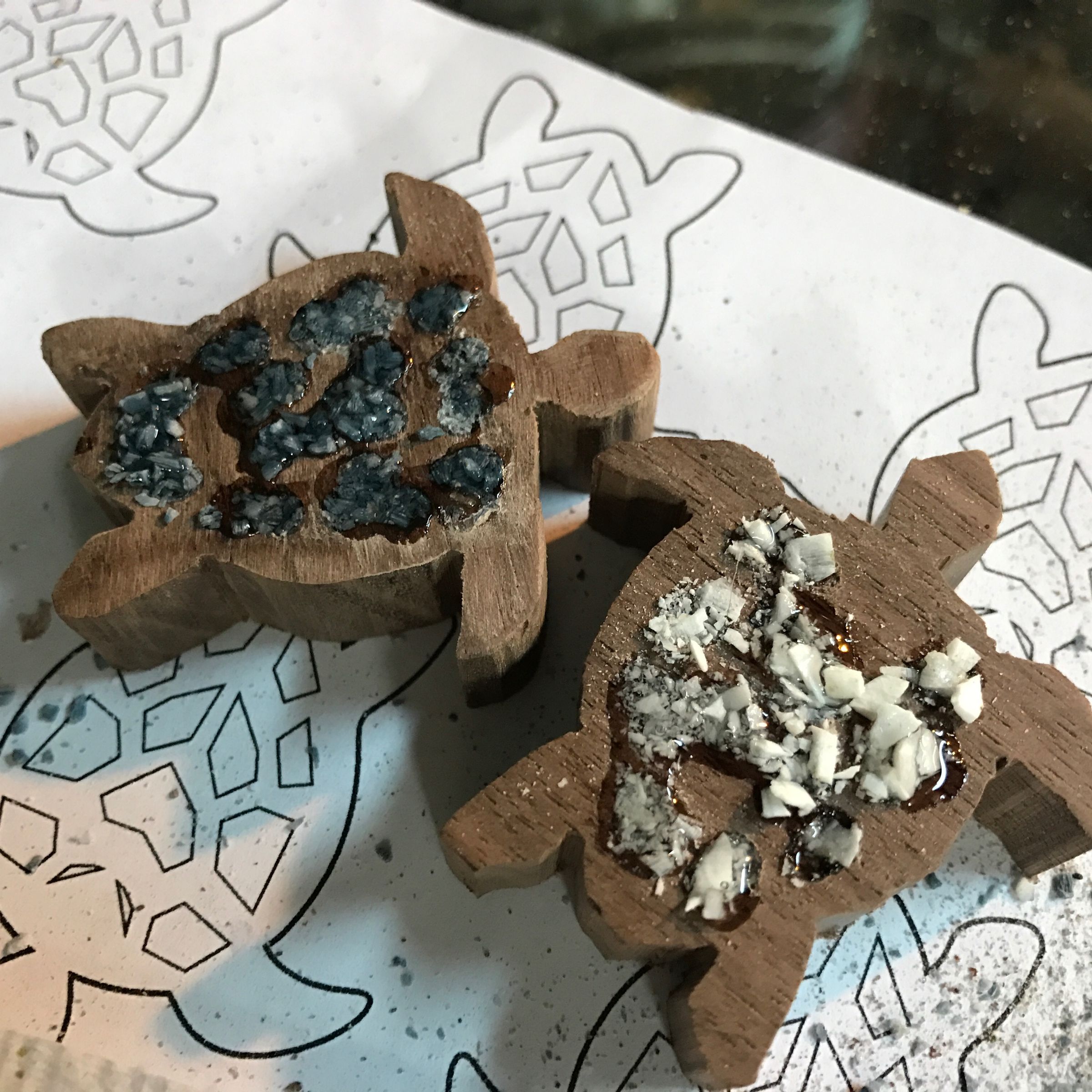 Turtle Pendants With Stone Inlay : 6 Steps (with Pictures) - Instructables