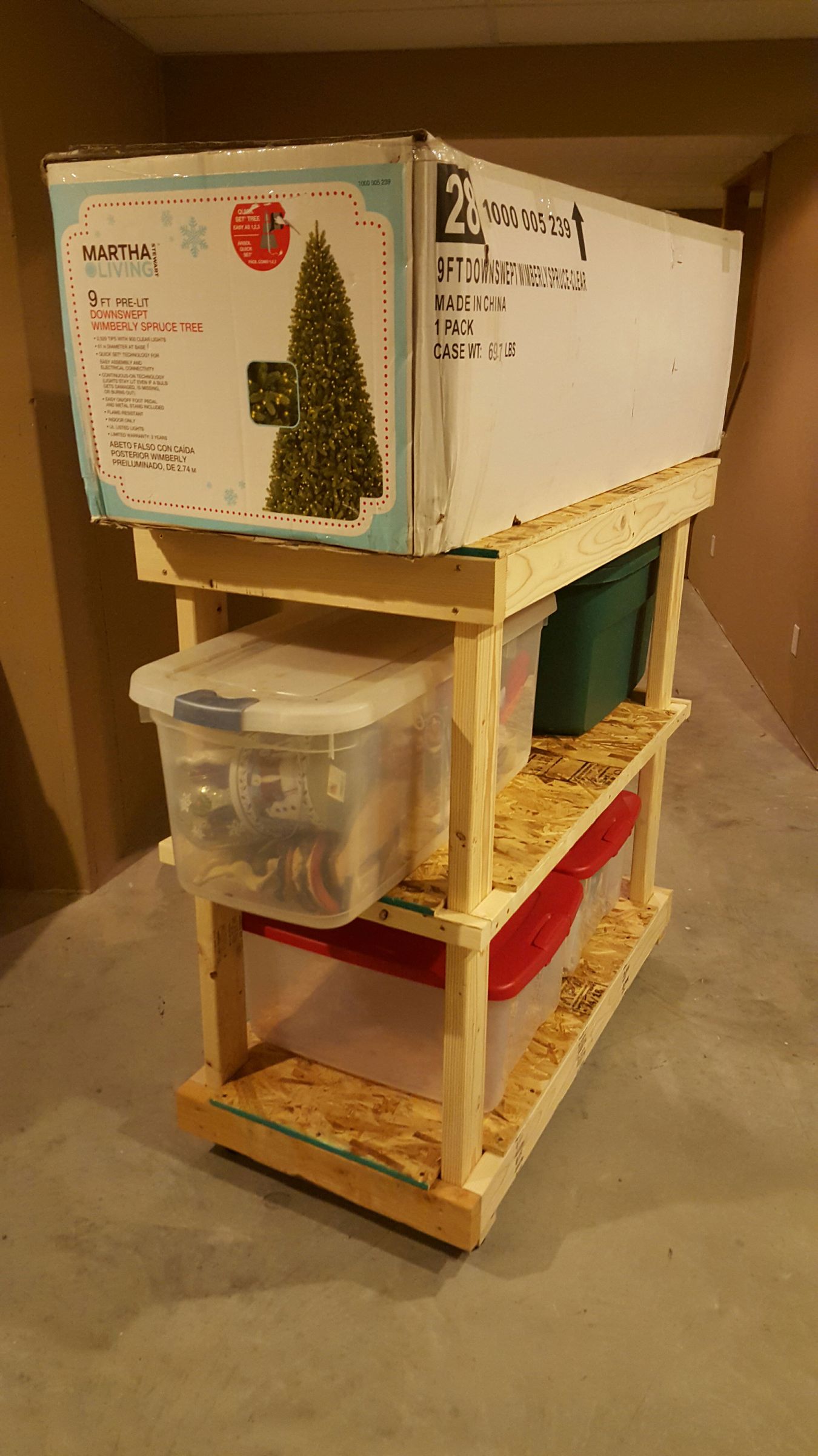 Mobile Shelf Unit / Storage Tote Cart : 7 Steps - Instructables