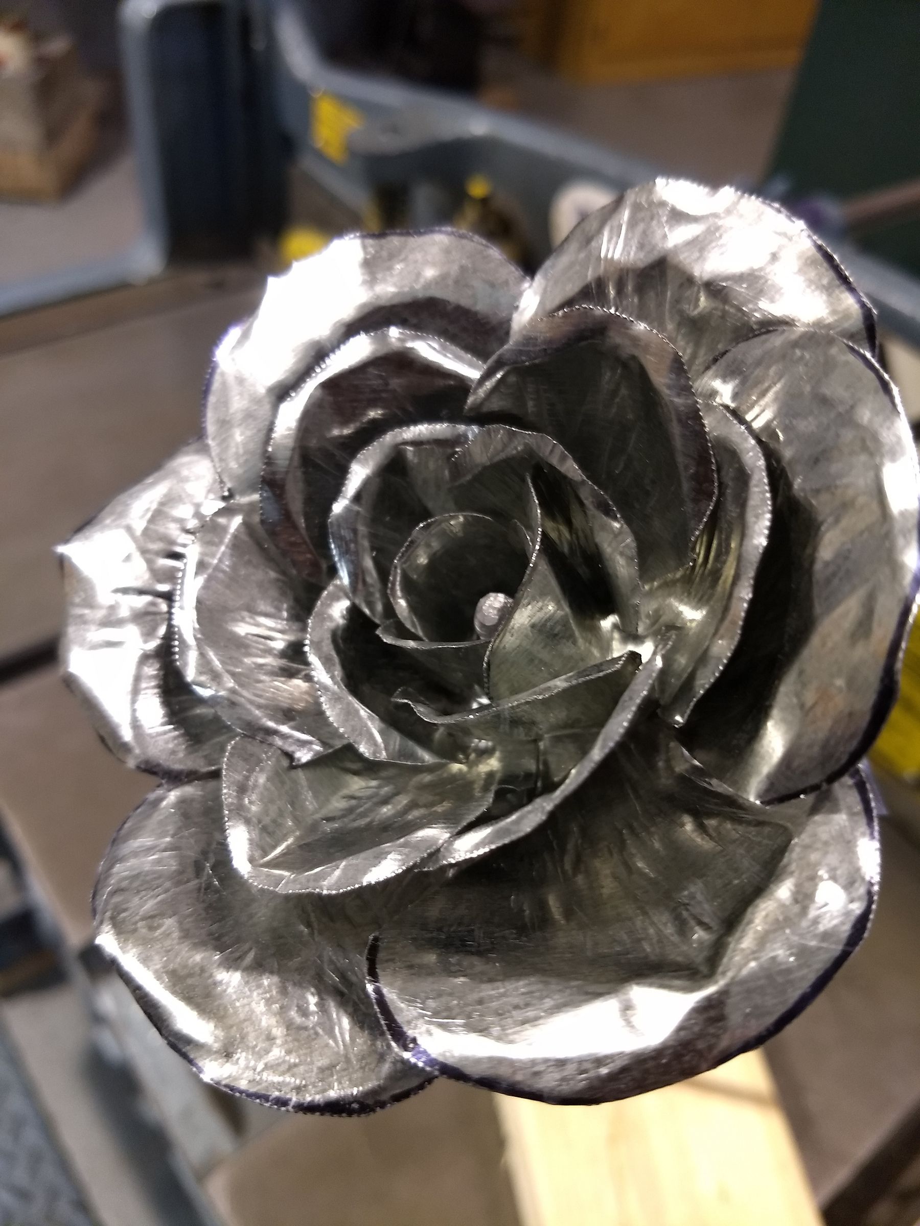 Home Improvement Store: Metal Rose : 14 Steps (with Pictures ...