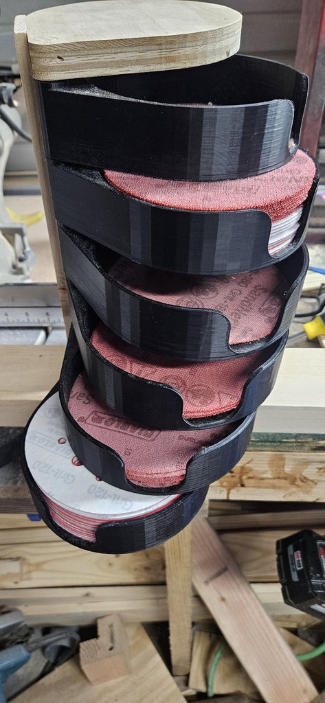 5in Sanding Disc Organizer 8 Steps With Pictures Instructables
