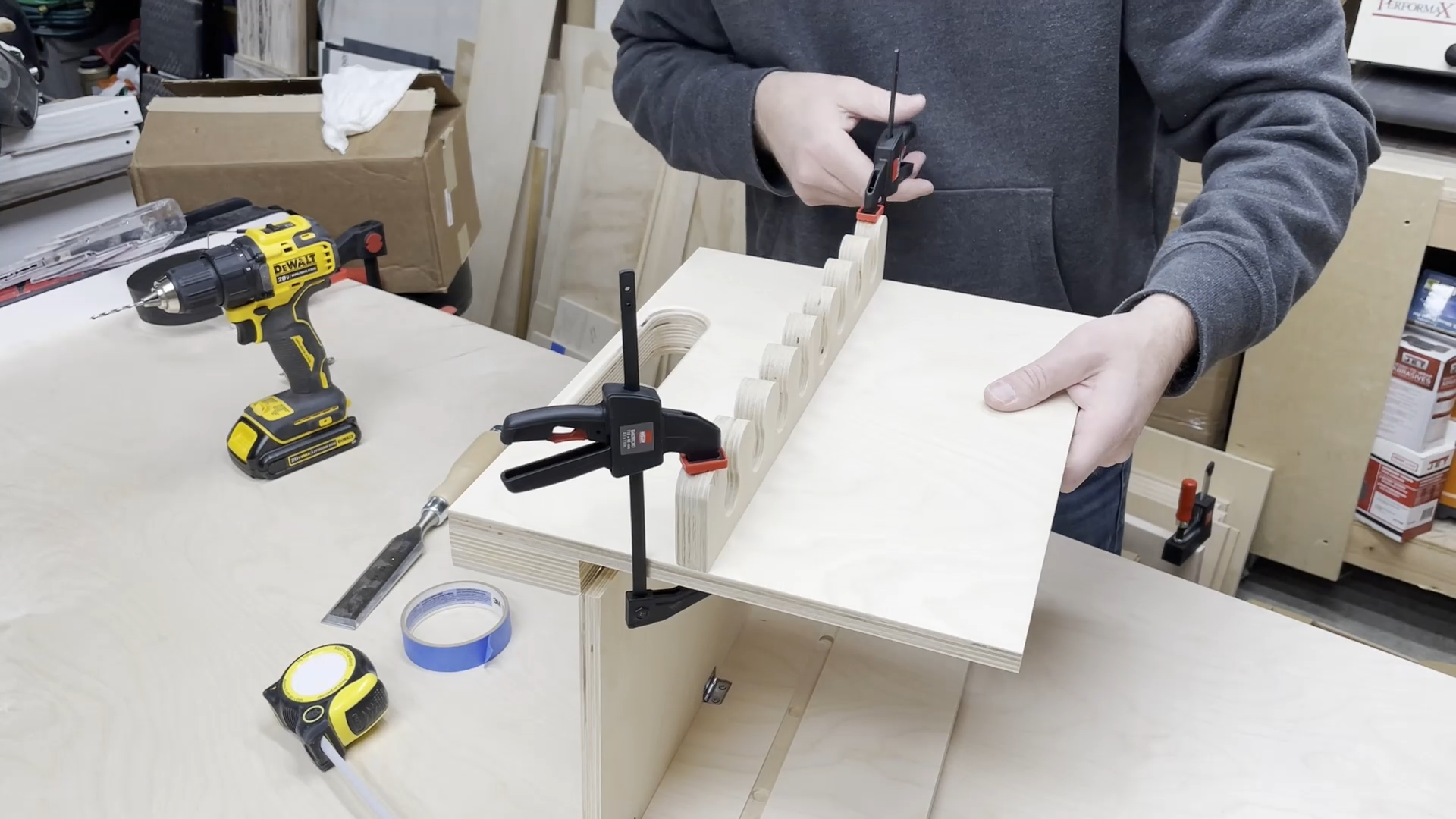 Wall Mounted Chisel Rack With Built in Stand : 8 Steps (with Pictures ...