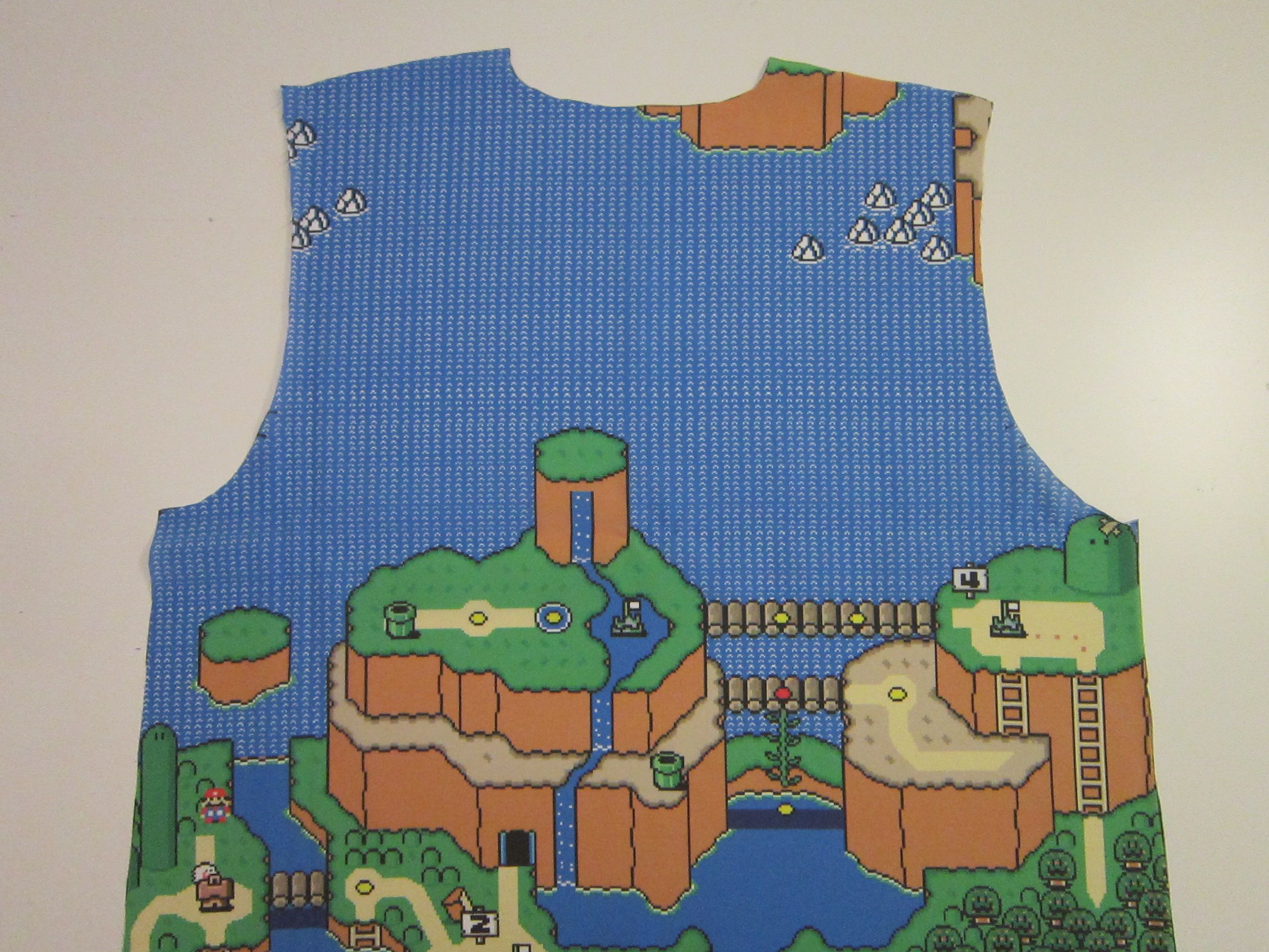 Super Mario Button Up Shirt : 13 Steps (with Pictures) - Instructables