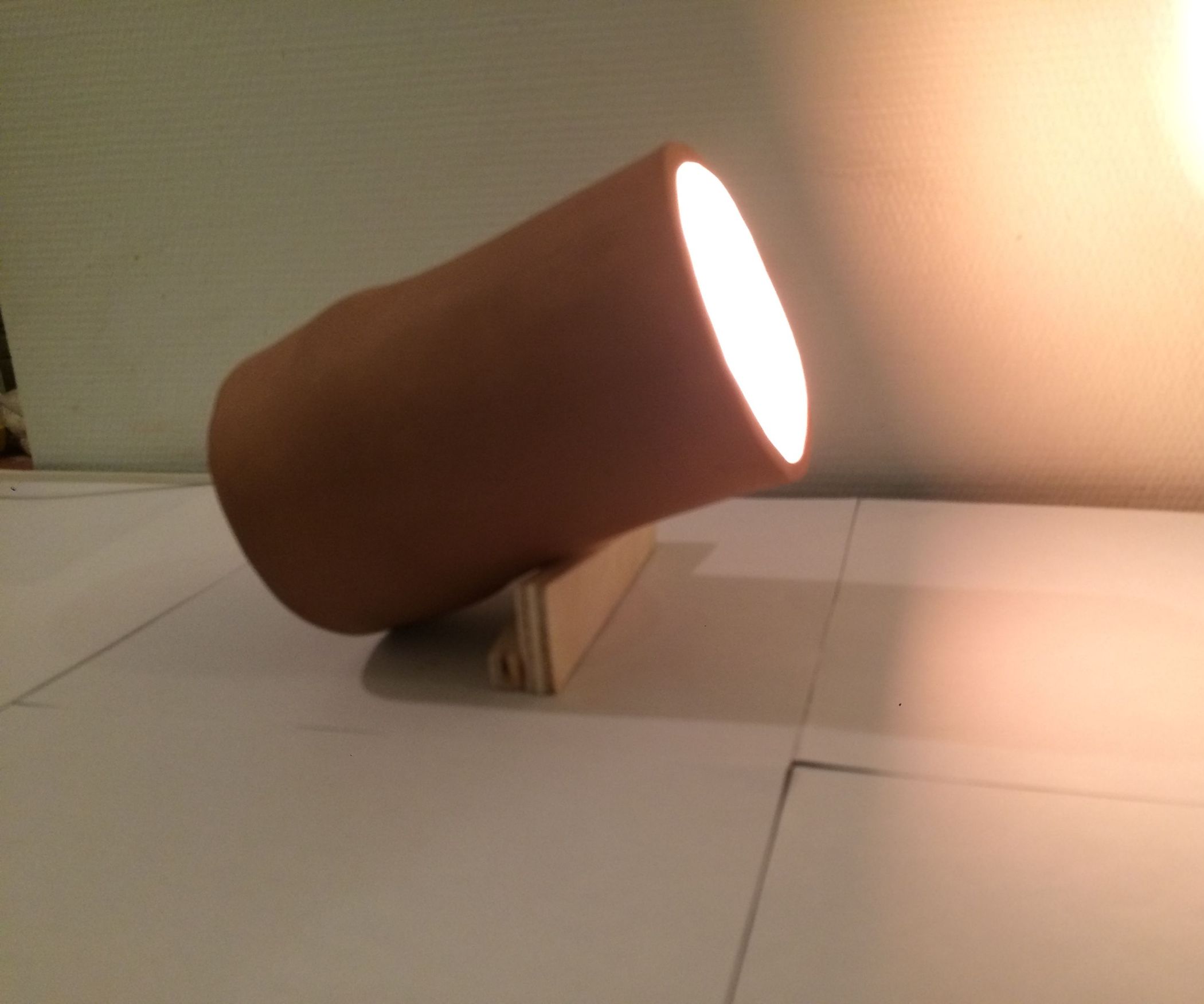 Self-hardening Clay Lamp : 10 Steps - Instructables