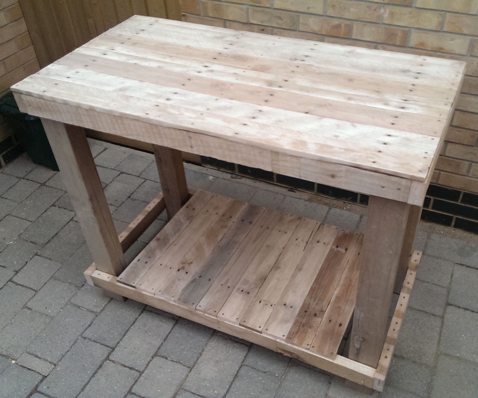 Pallet Workbench : 7 Steps (with Pictures) - Instructables
