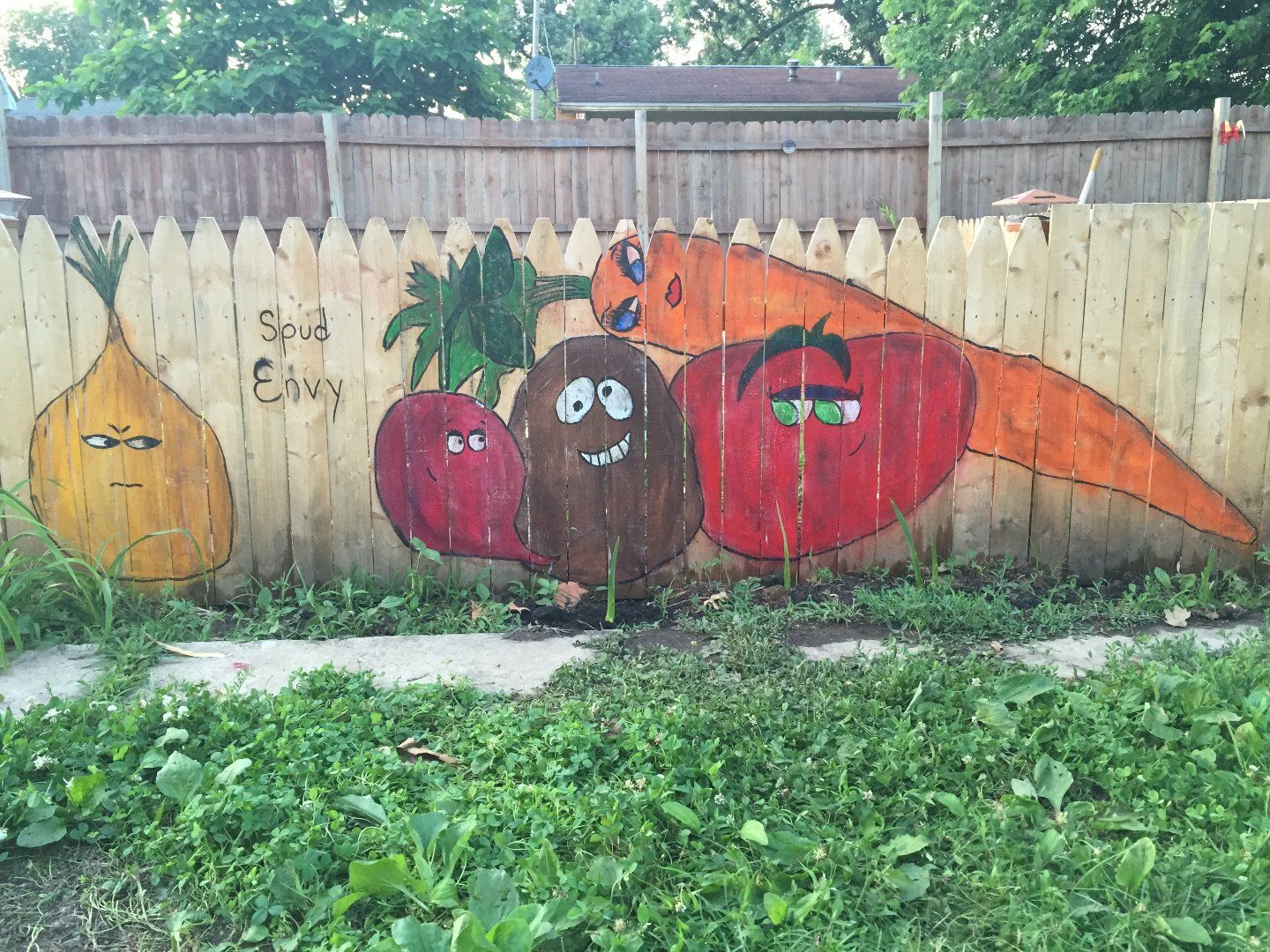 Vegetable Garden Fence Mural : 5 Steps (with Pictures) - Instructables