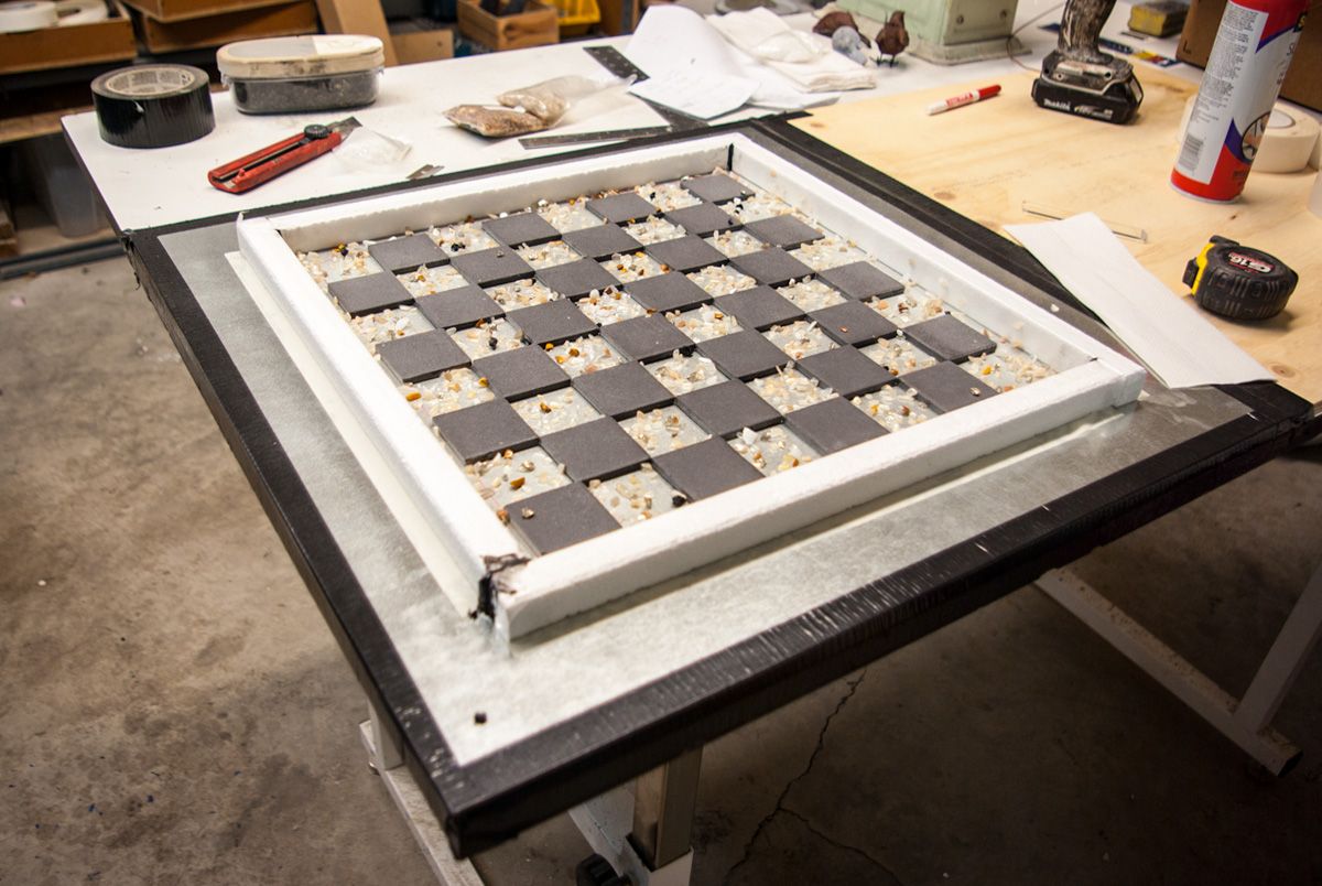 Cast Concrete Chessboard : 8 Steps (with Pictures) - Instructables