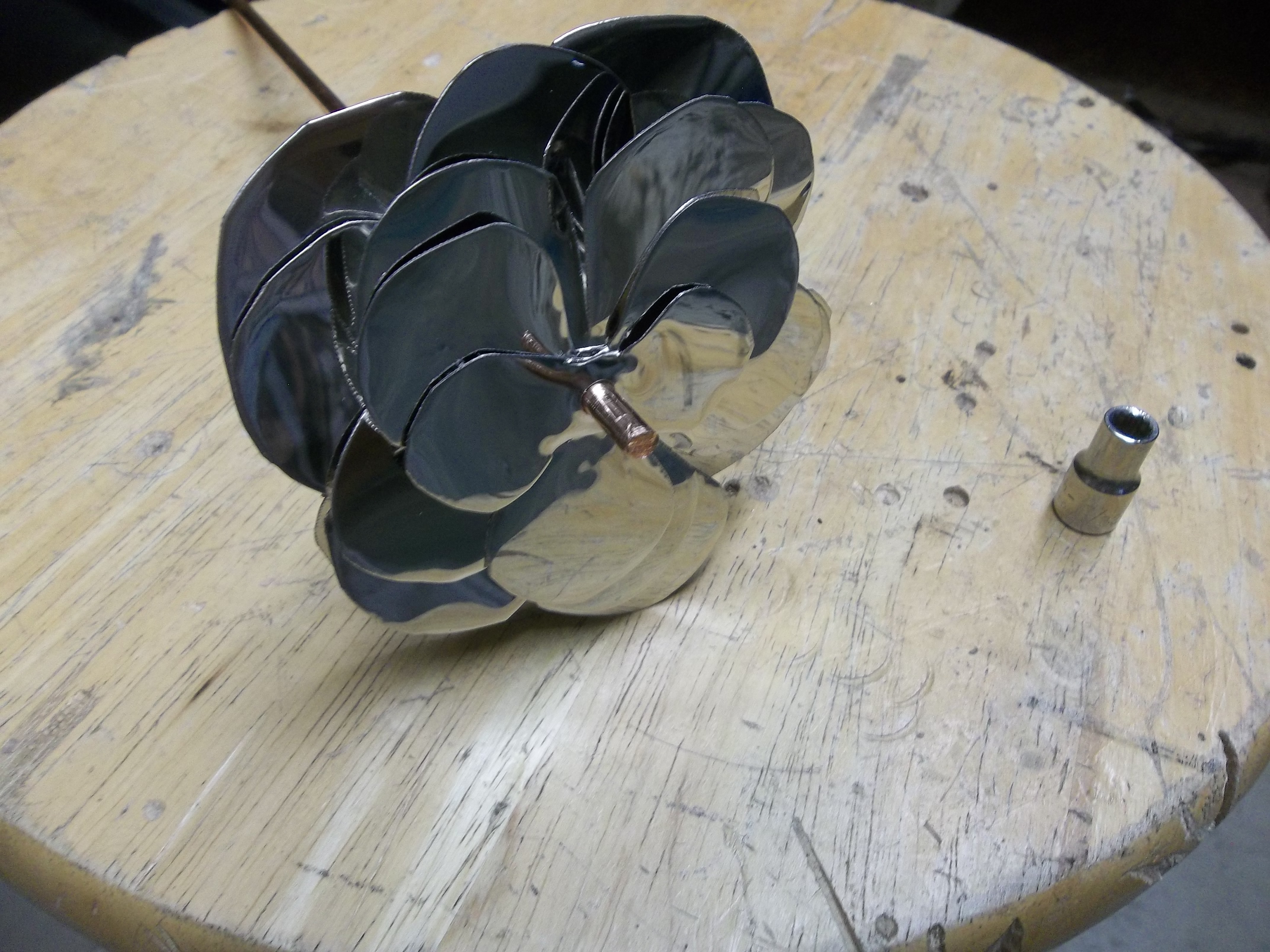 Metal Rose : 12 Steps (with Pictures) - Instructables