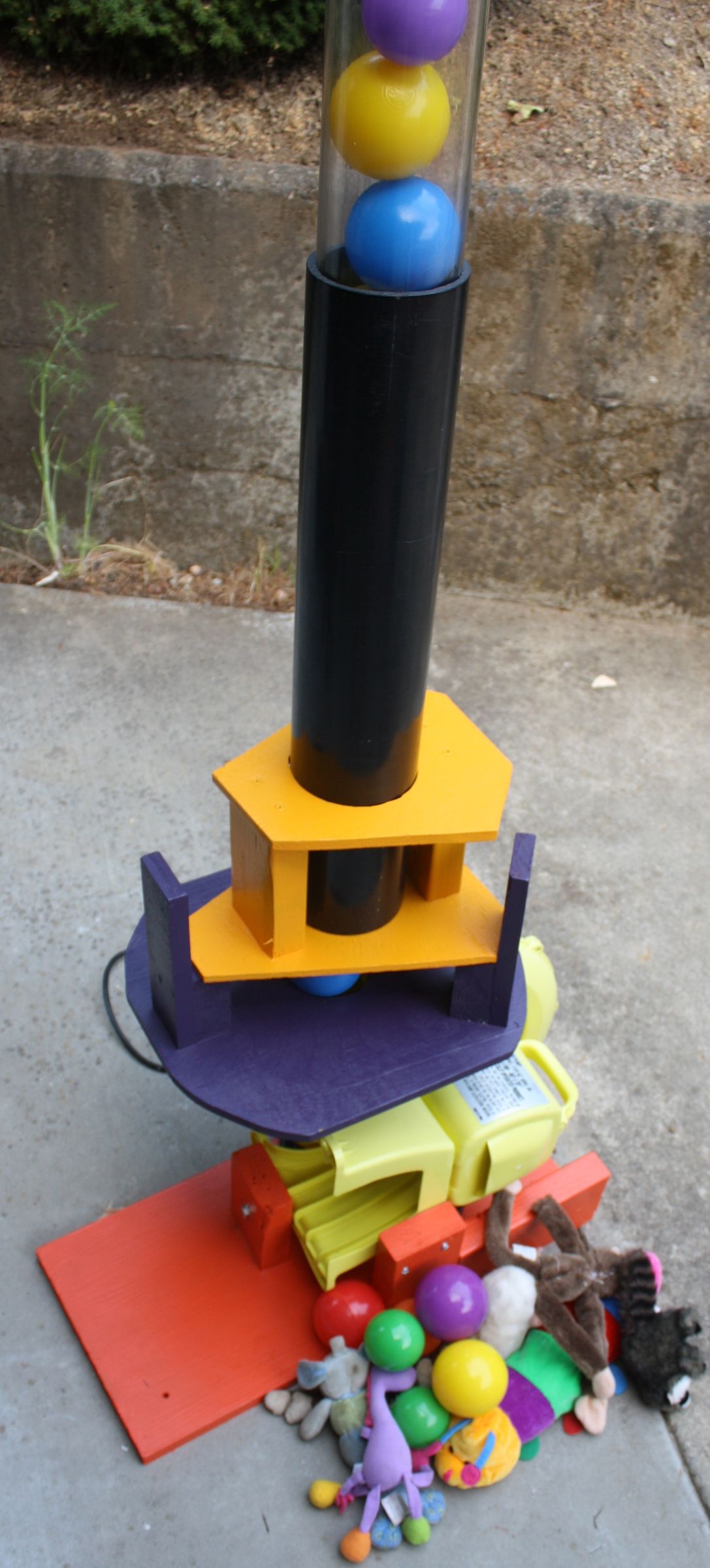 Vertical Wind Tunnel for Kids' Toys and Balls : 8 Steps (with Pictures ...