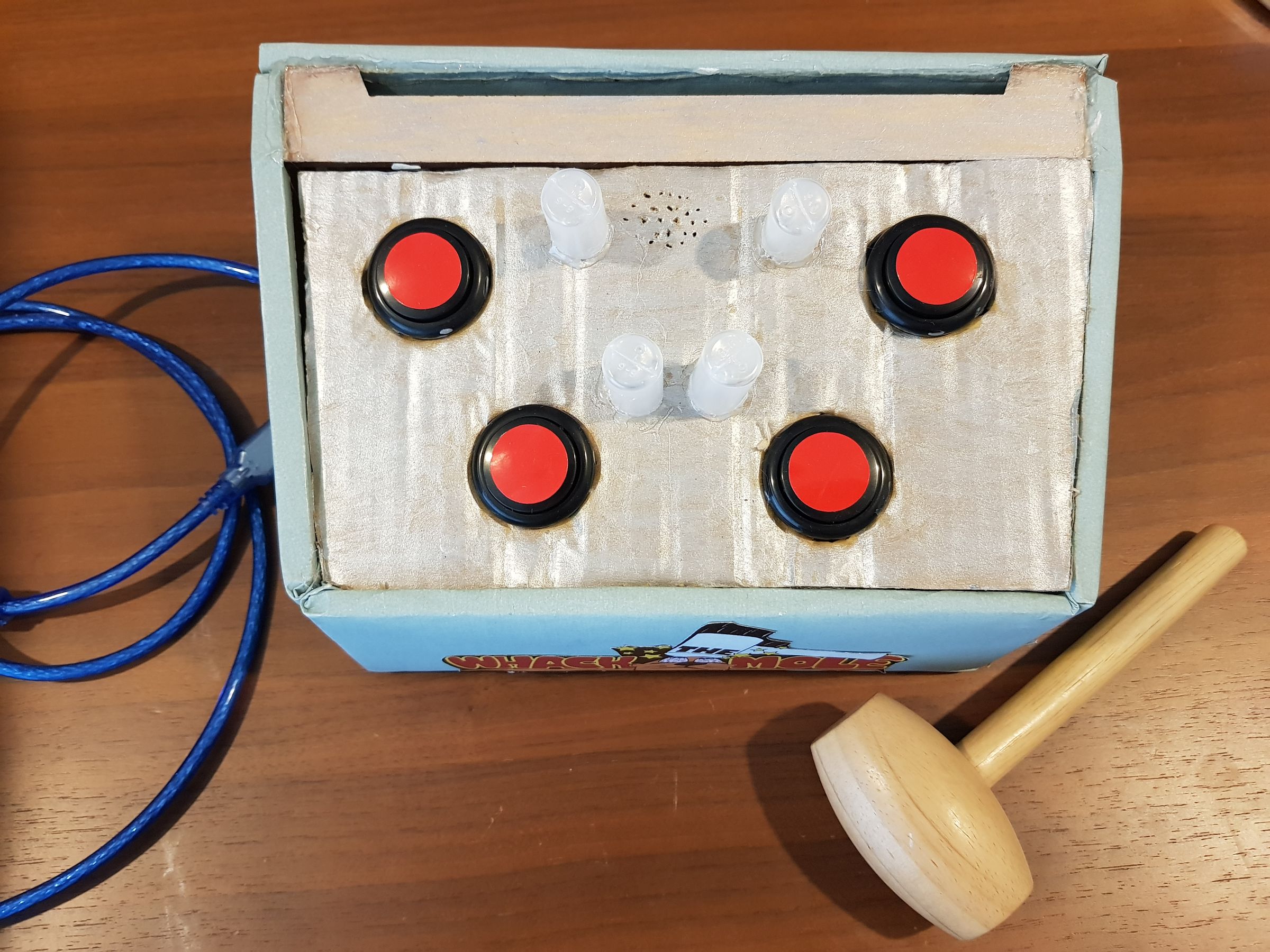 The Iconic Whack-a-Mole Has GONE WILD : 4 Steps - Instructables