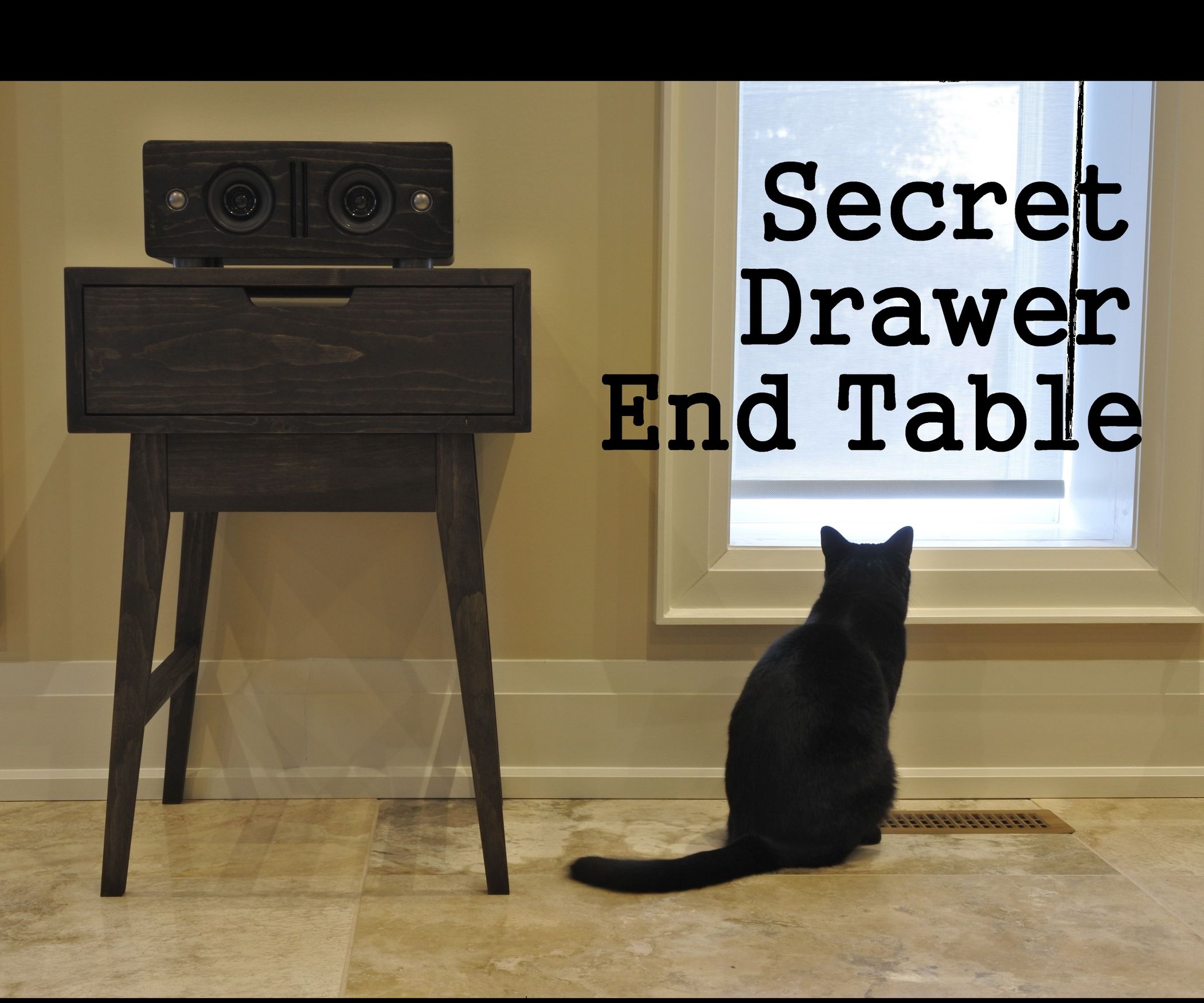 Secret Drawer End Table : 10 Steps (with Pictures) - Instructables