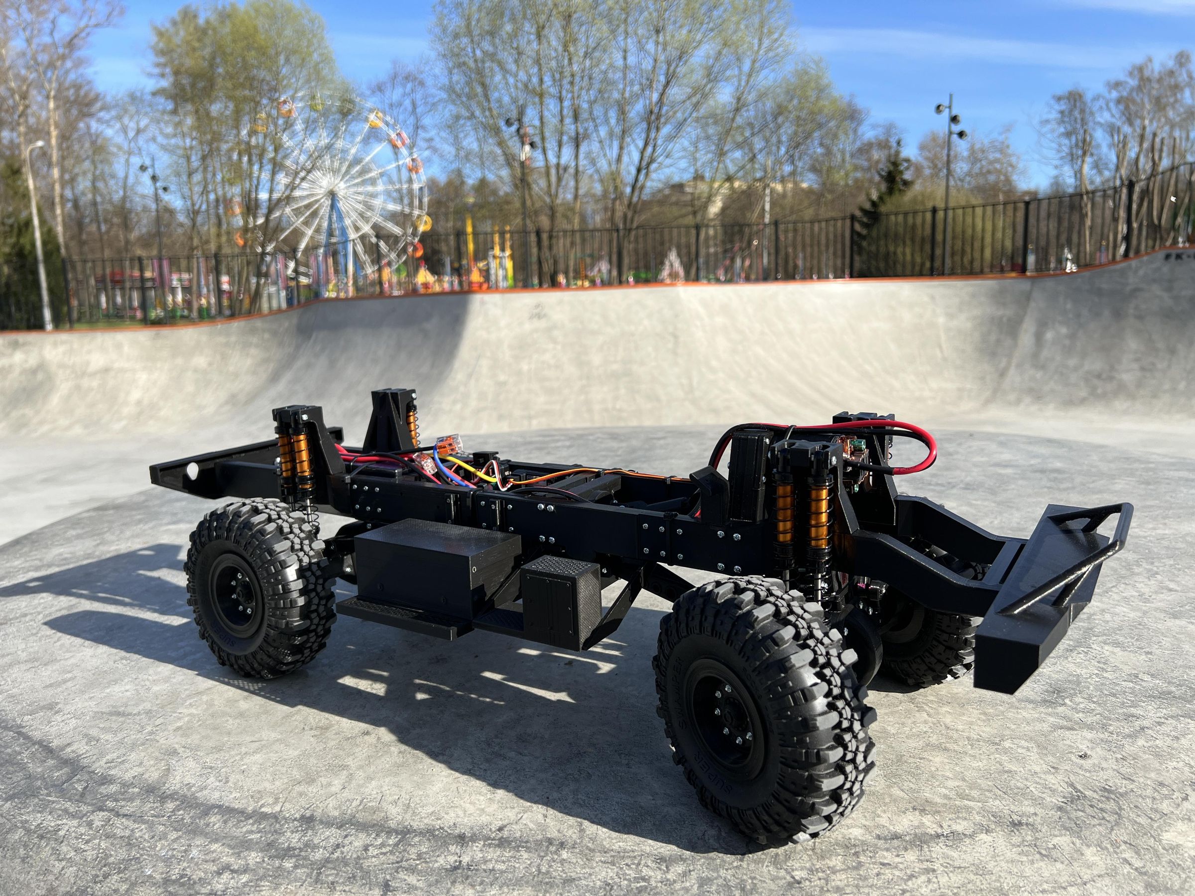 3D Printed RC 5 Ton Truck : 5 Steps - Instructables