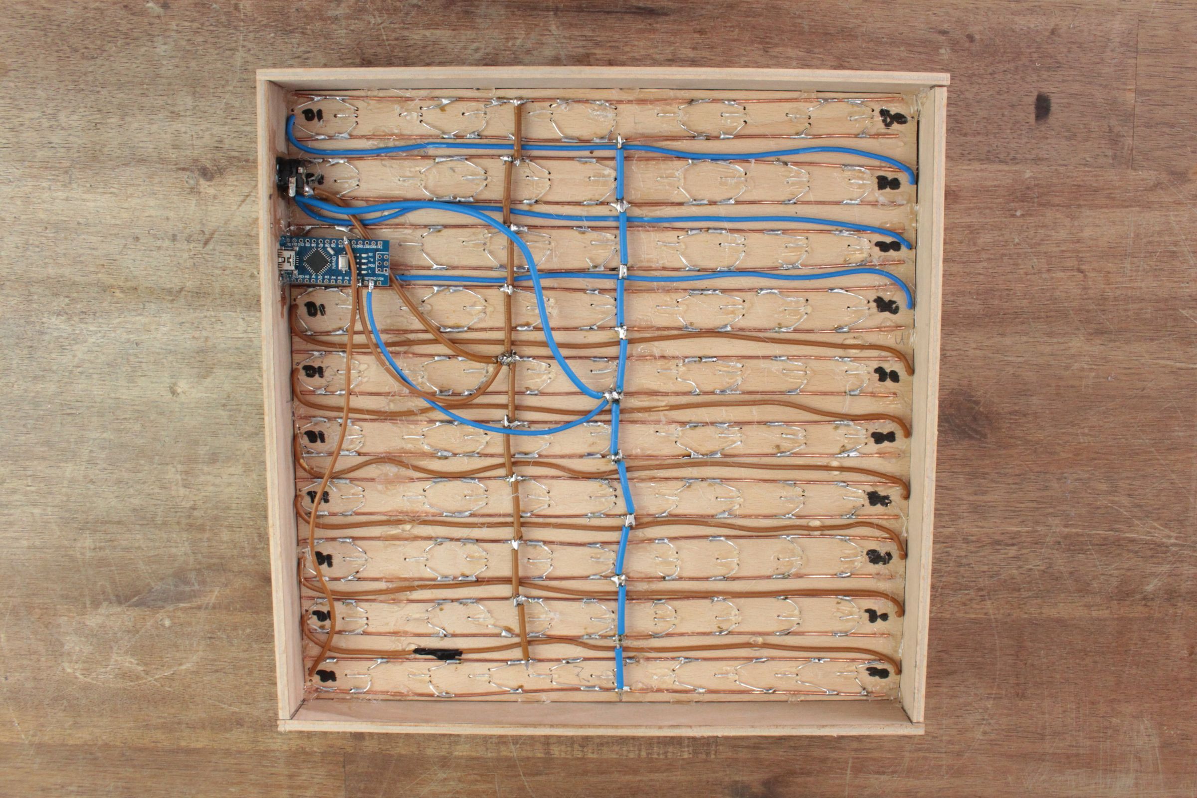 Make Your Own 10x10 LED Matrix : 5 Steps (with Pictures) - Instructables