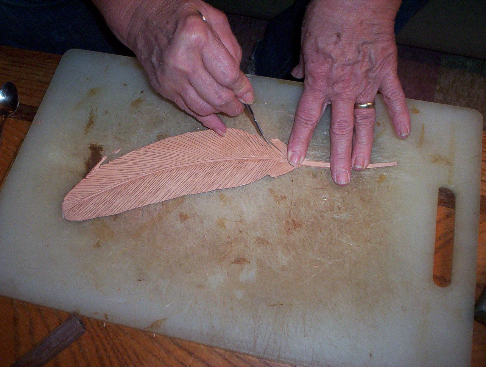 Leather "Eagle" Feather : 11 Steps - Instructables