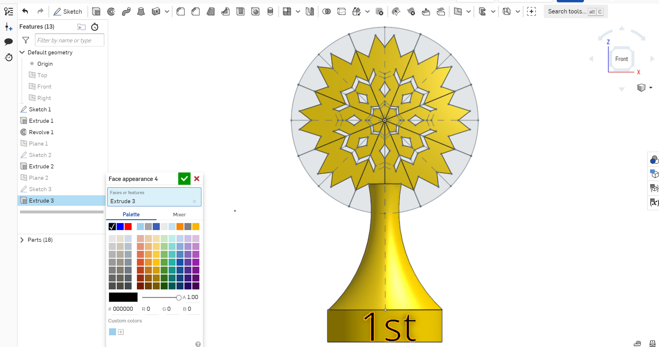 3D Snowflake Trophy : 16 Steps - Instructables