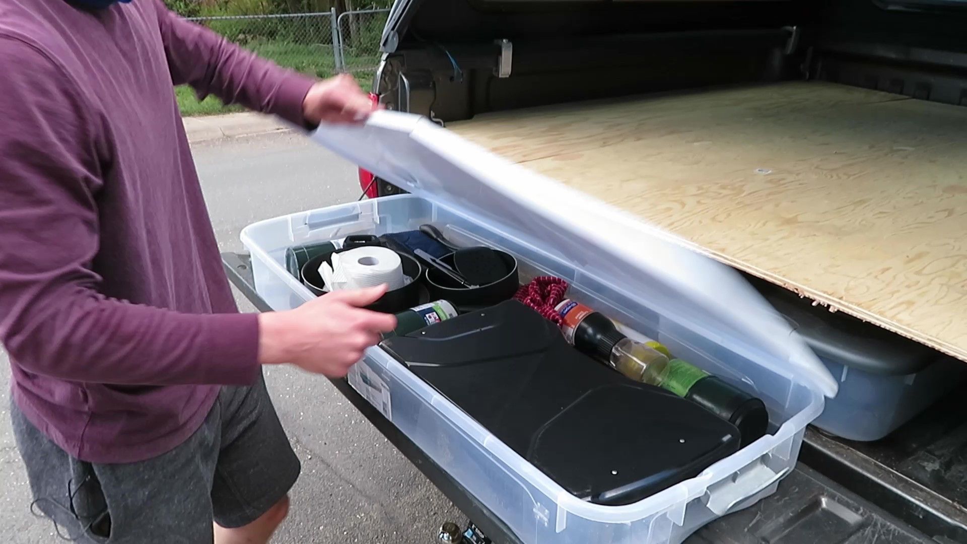 DIY Cheap Minimalist Truck Shell Camper Bed Platform : 5 Steps (with ...