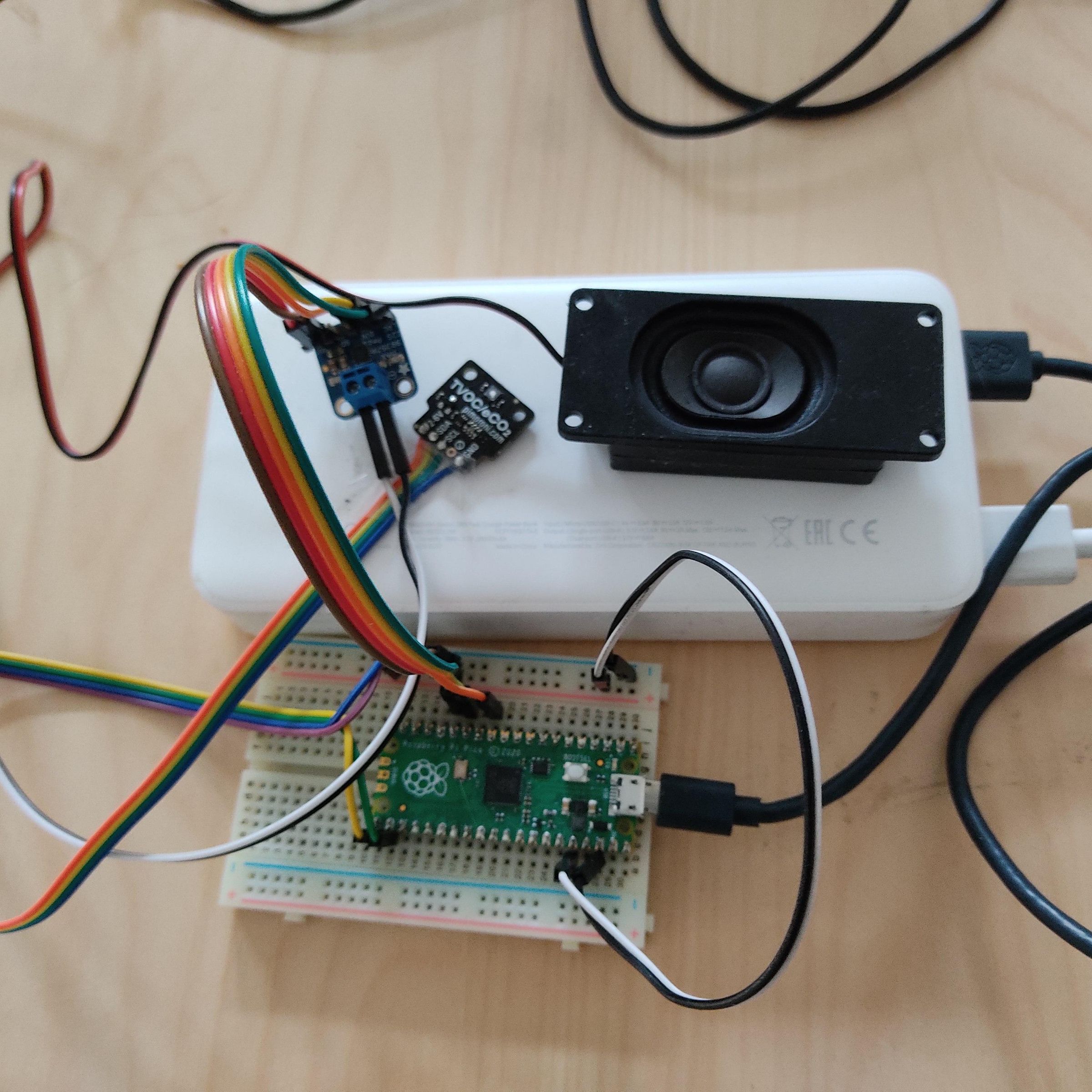 SGP30 Air Quality/Flatulence Detector: Pico/I2S Version - Instructables