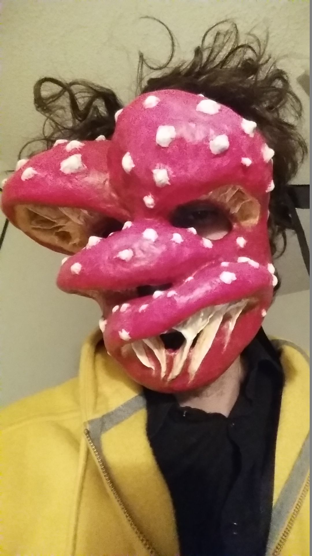 Face Made of Toadstools (Paper Mache Mask) : 7 Steps (with Pictures ...