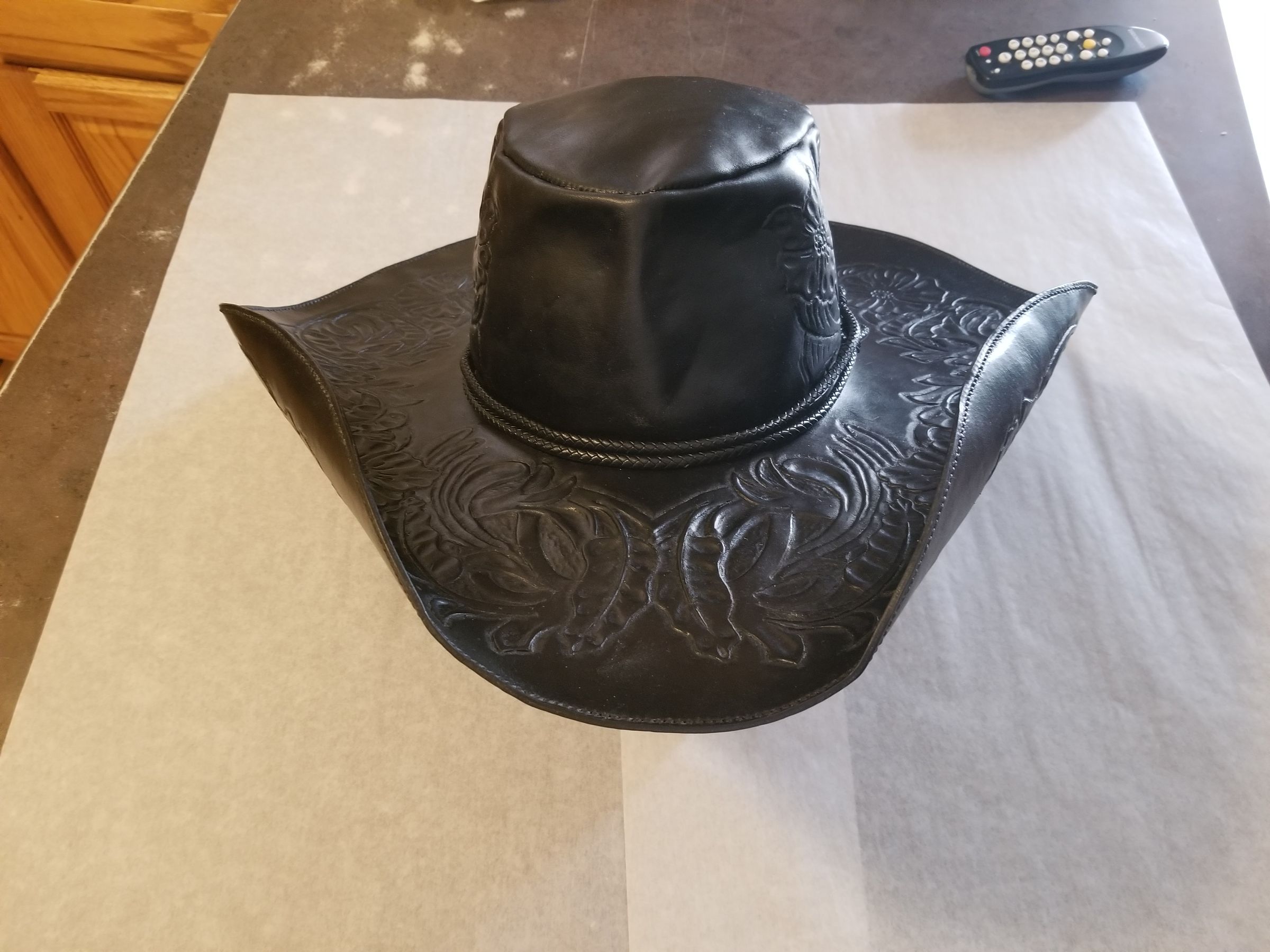 Tooled Leather Hat : 18 Steps (with Pictures) - Instructables